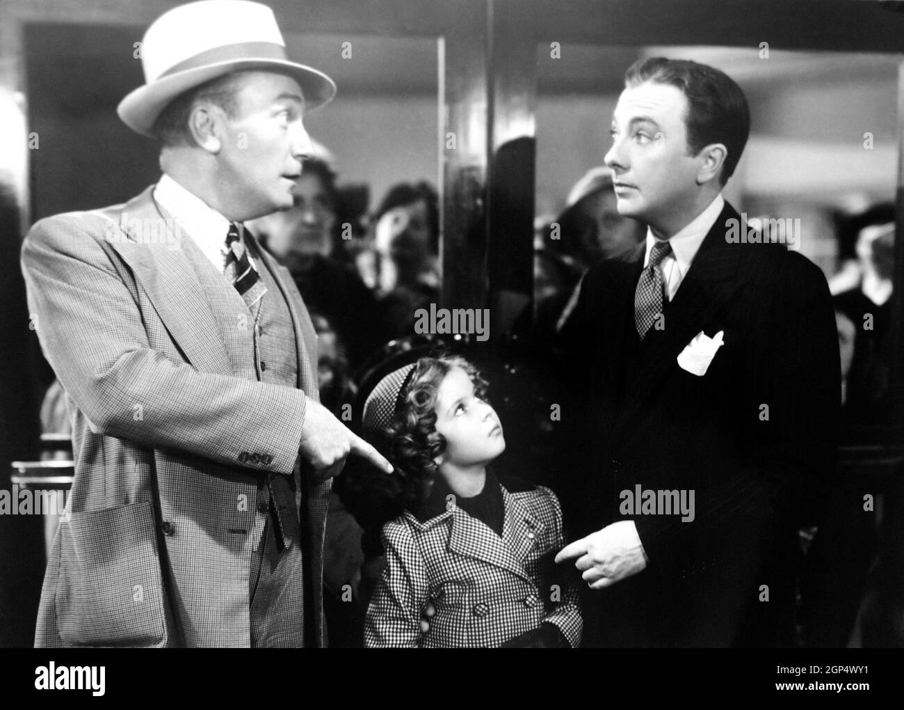 REBECCA OF SUNNYBROOK FARM, from left, William Demarest, Shirley Temple ...