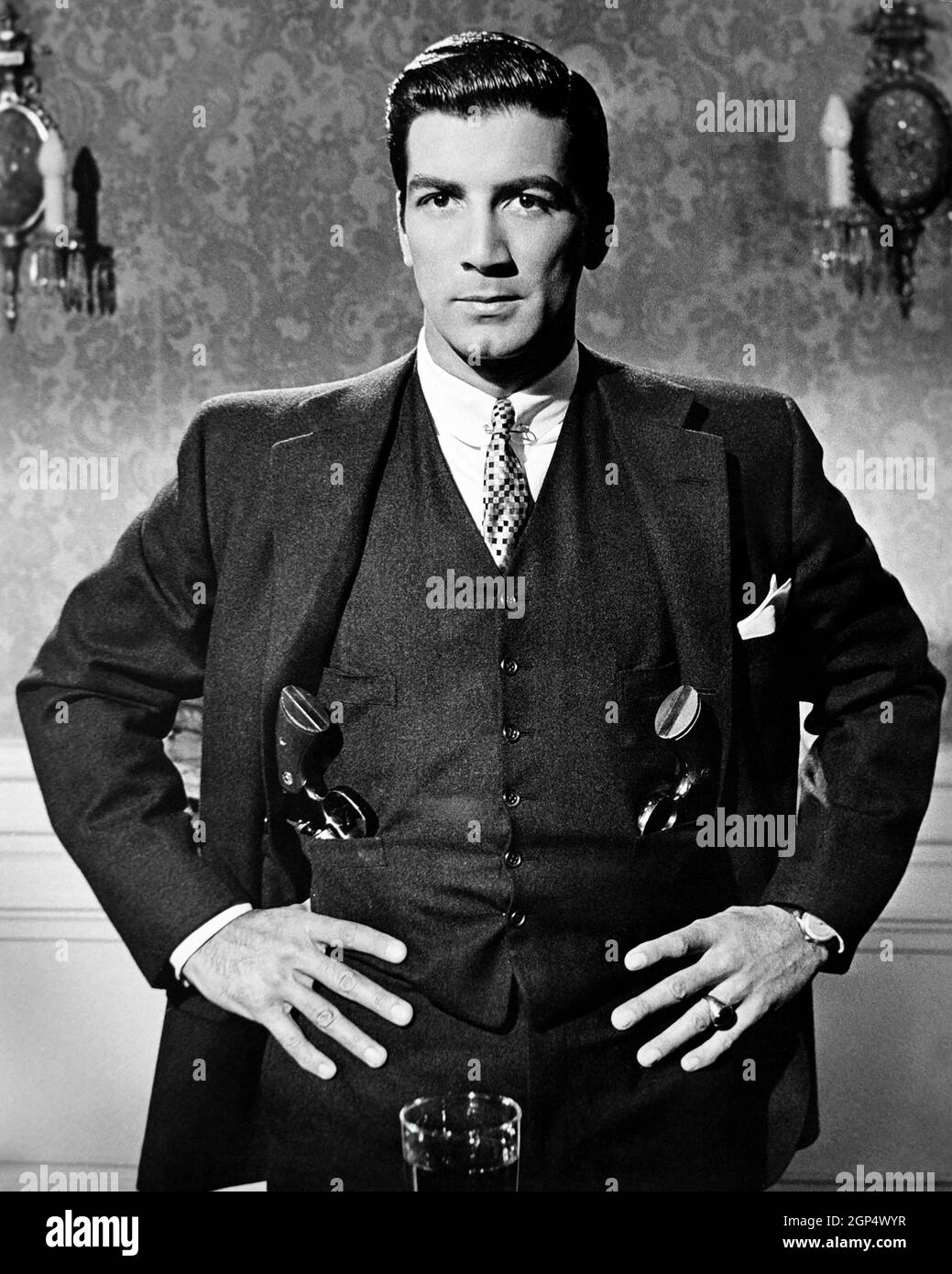 THE RISE AND FALL OF LEGS DIAMOND, Ray Danton, 1960 Stock Photo - Alamy