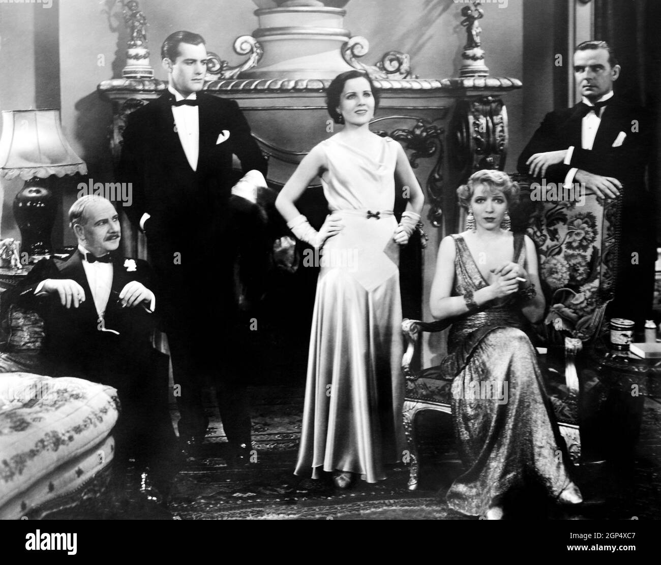 THE ROYAL FAMILY OF BROADWAY, from left, Arnold Korff, Charles Starrett ...