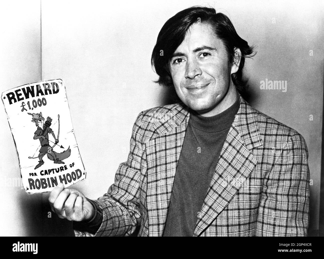 ROBIN HOOD, Brian Bedford, with his voice-over character, Robin Hood ...