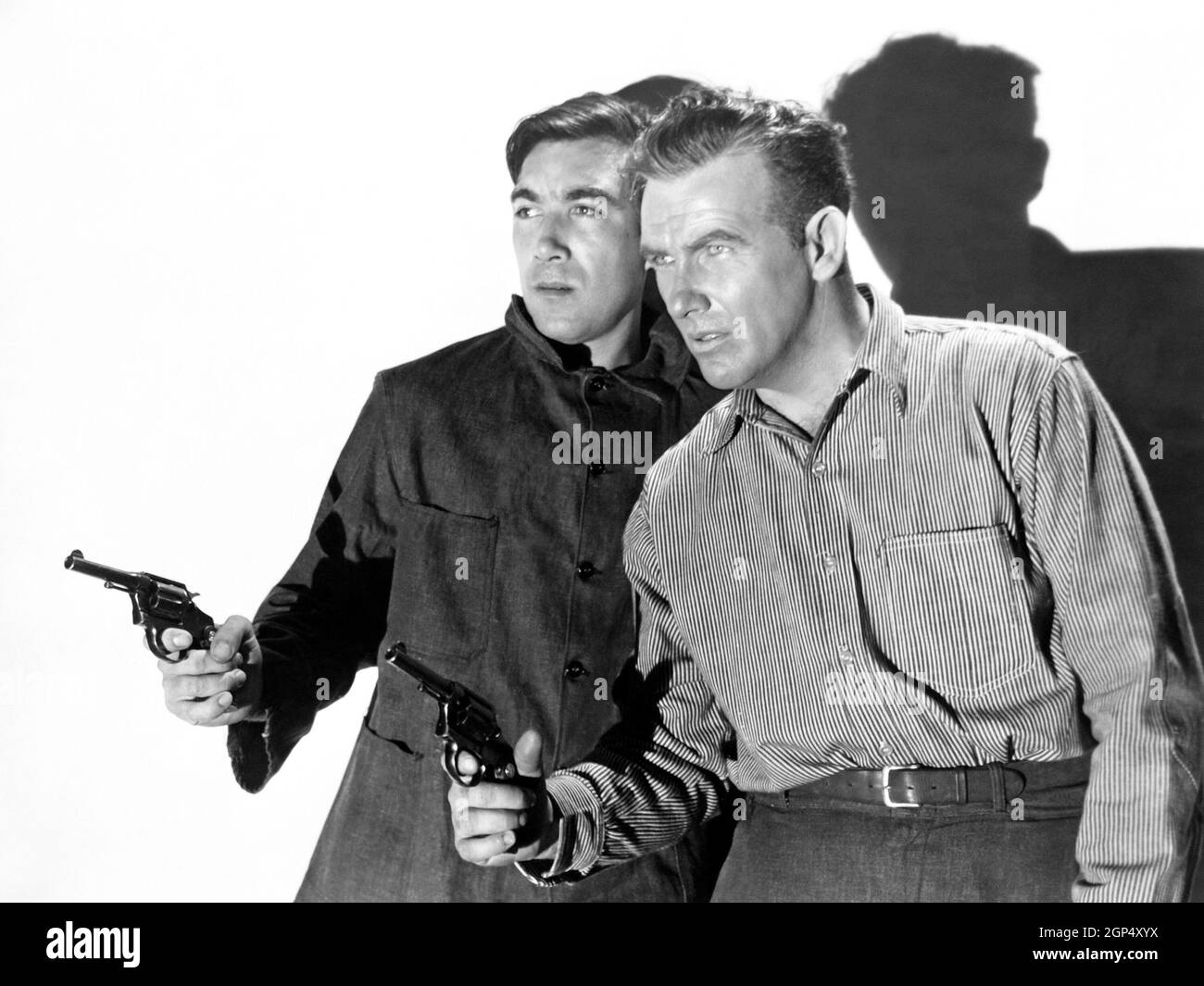 ROGER TOUHY, GANGSTER, from left, Anthony Quinn, Preston Foster, 1944, TM & Copyright ©20th ...