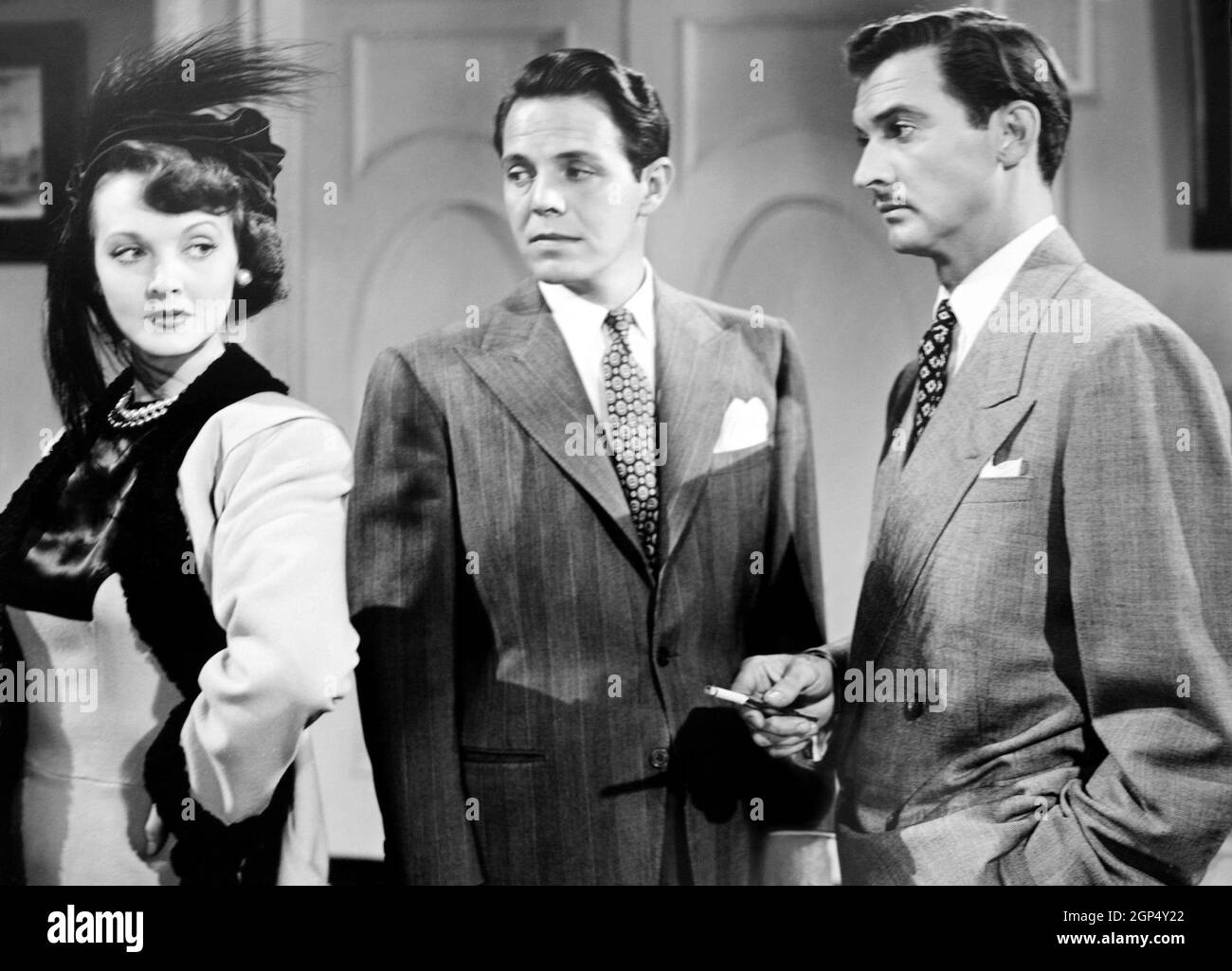 RUTHLESS, (aka DANGEROUS ILLUSION), from left, Lucille Bremer, Louis Hayward, Zachary Scott ...