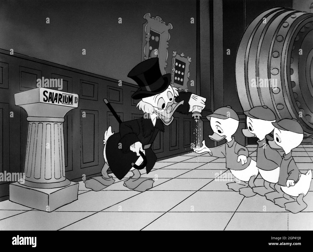 SCROOGE McDUCK AND MONEY, from left, Scrooge McDuck (voiced by Bill ...