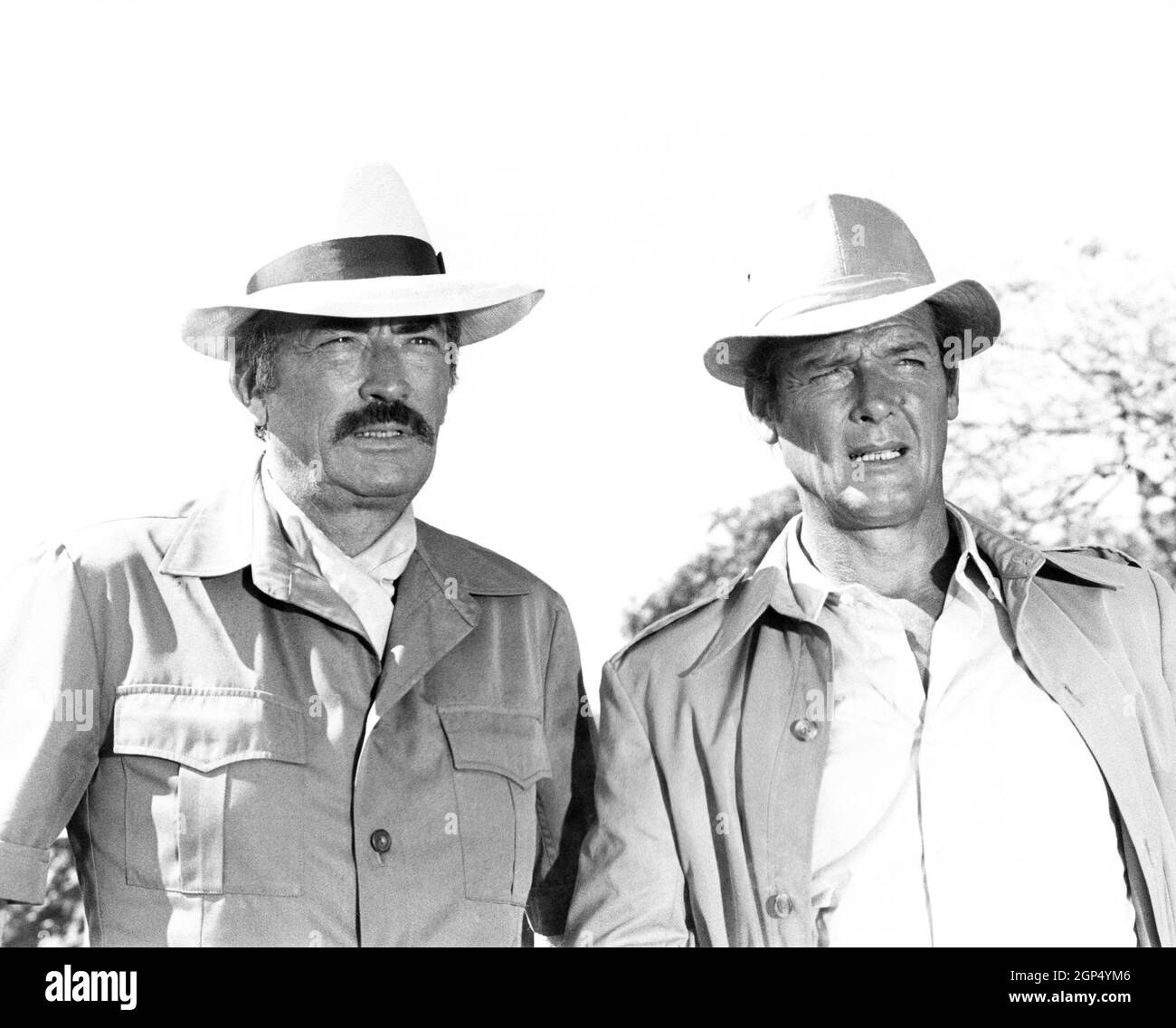 THE SEA WOLVES, from left, Gregory Peck, Roger Moore, 1980. ©Paramount ...