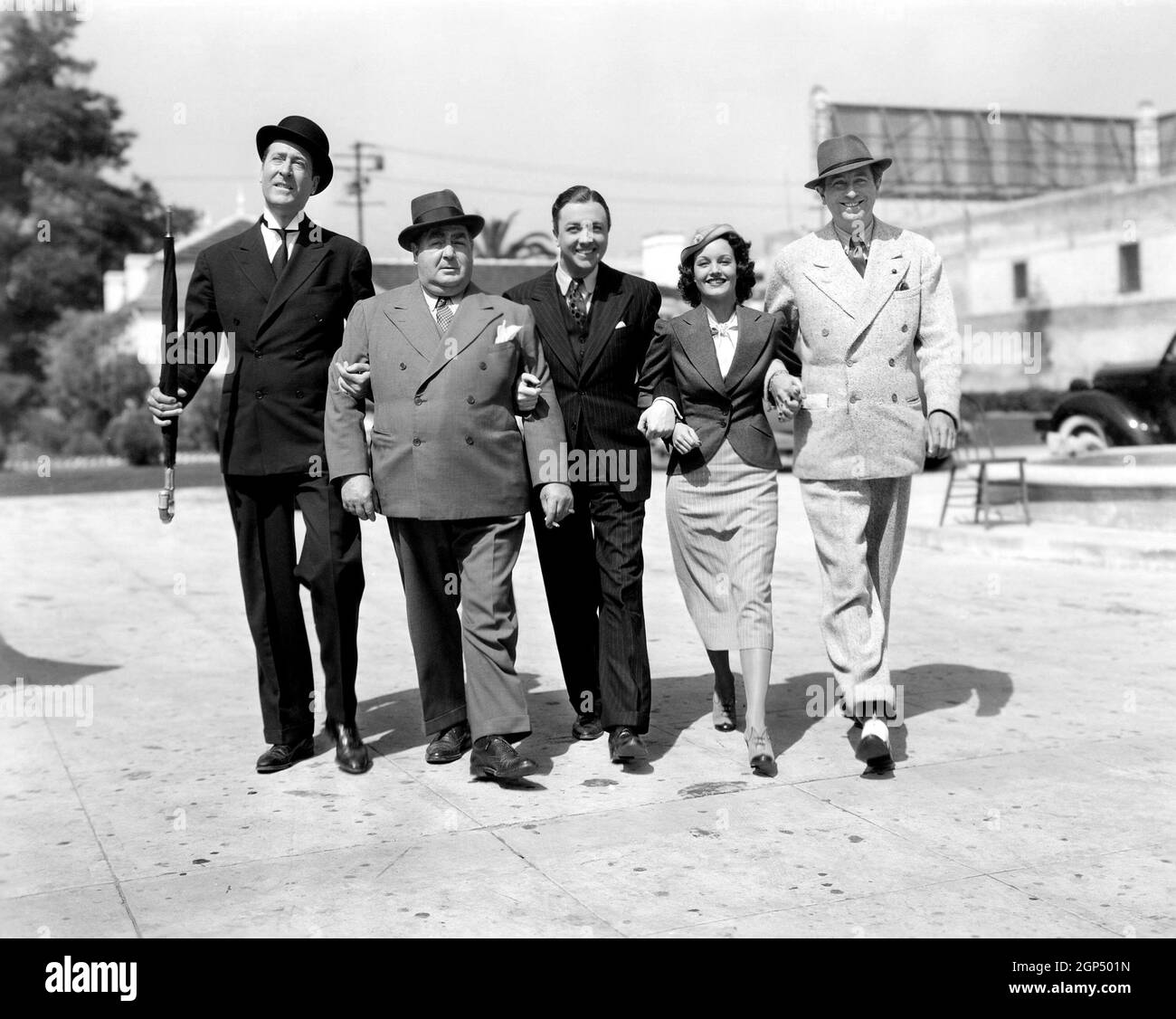 SHE HAD TO EAT, from left, Arthur Treacher, Eugene Pallette, Jack Haley ...