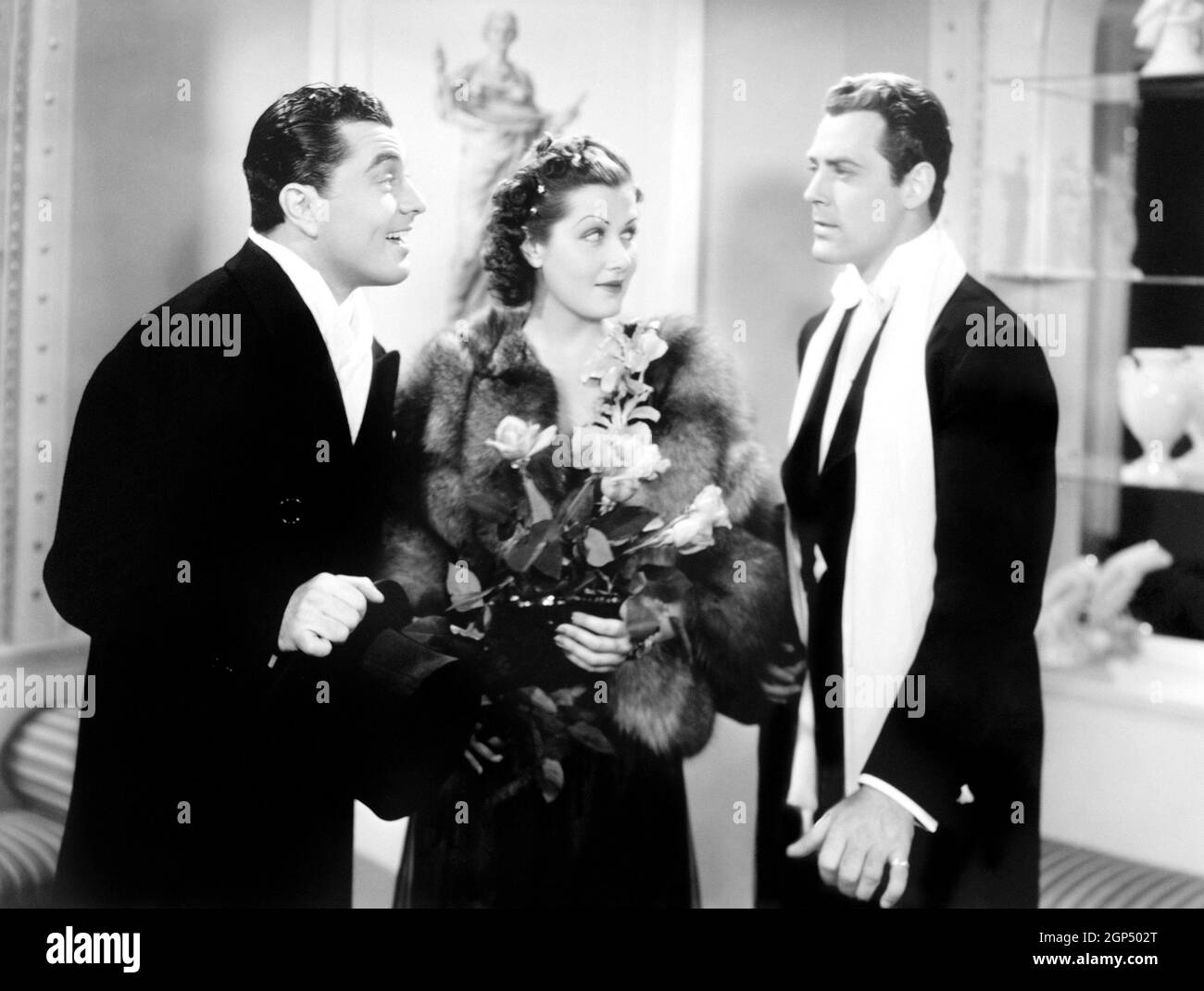 SING AND BE HAPPY, from left, Tony Martin, Leah Ray, Allan Lane, 1937 ...