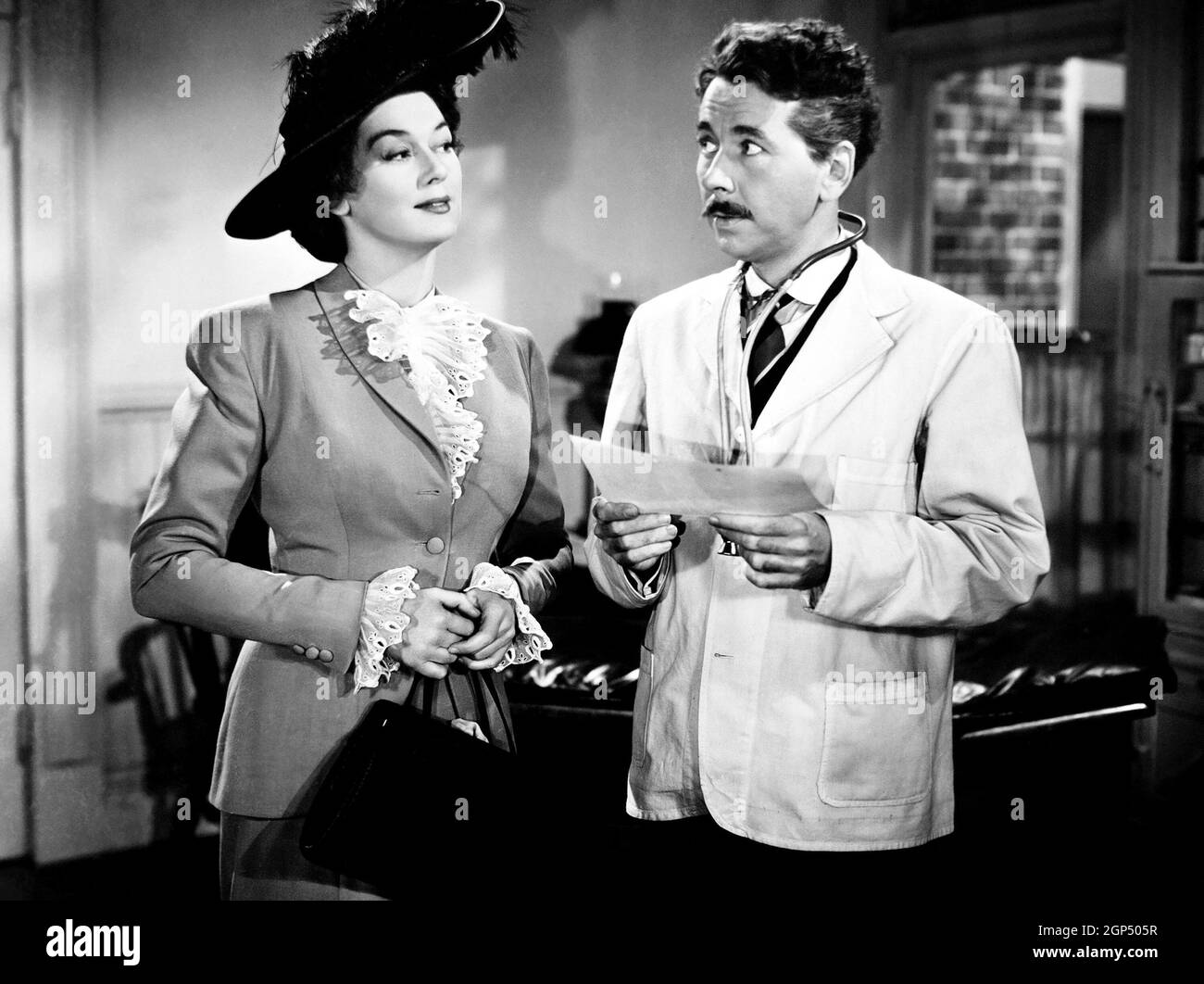 SISTER KENNY, from left, Rosalind Russell, Alexander Knox, 1946 Stock ...