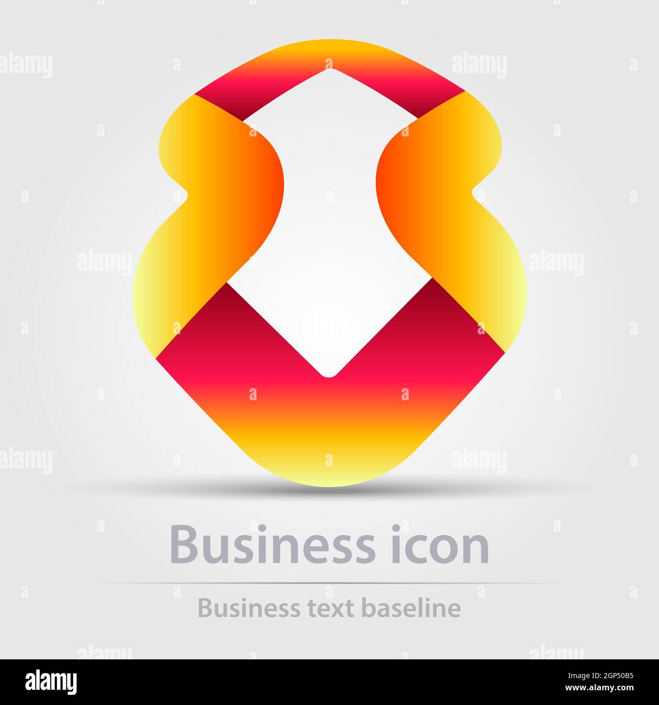 Designed modern logo Stock Vector Images - Alamy