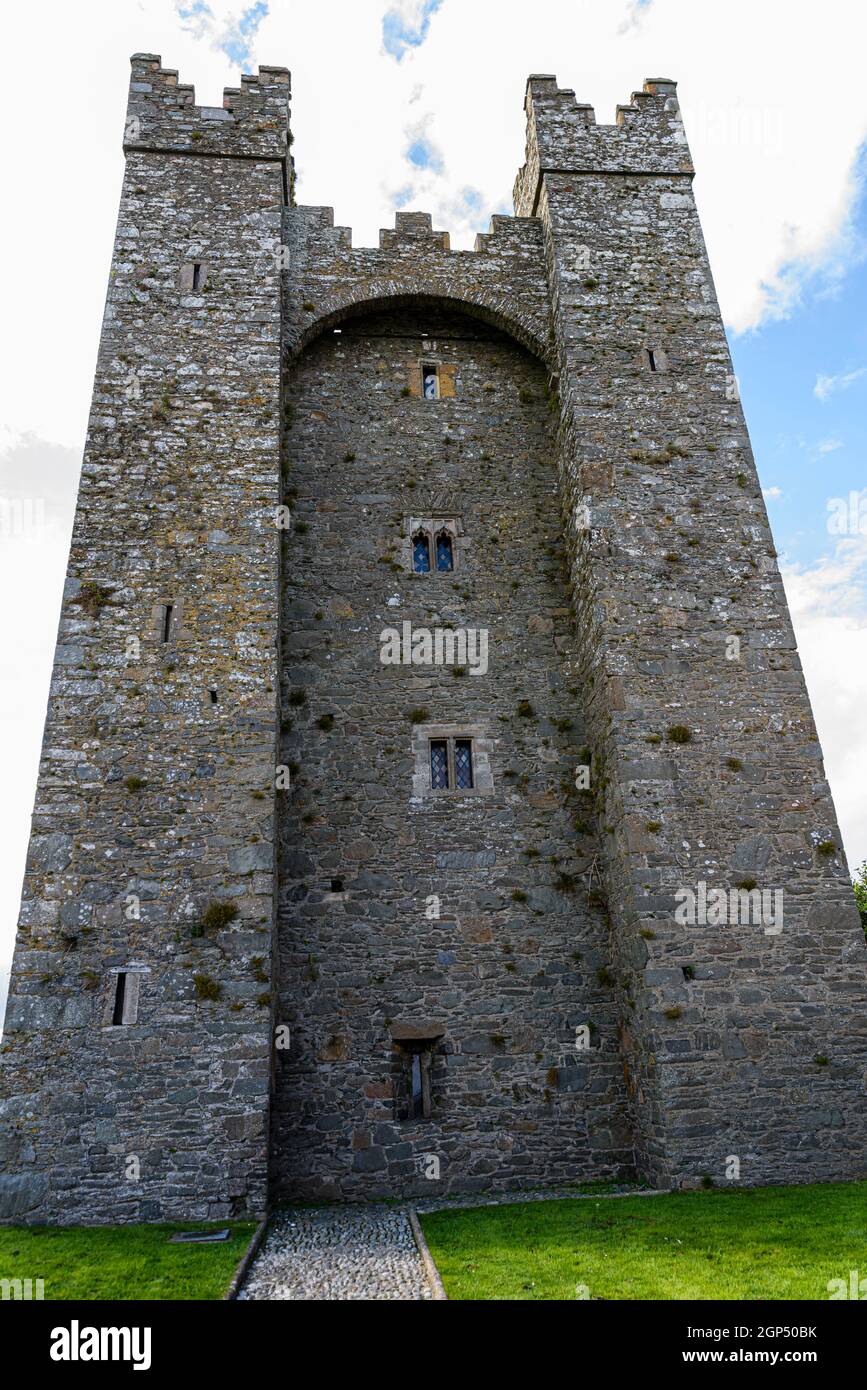 Kilclief Castle, a 15th Century tower house in County Down, Northern ...