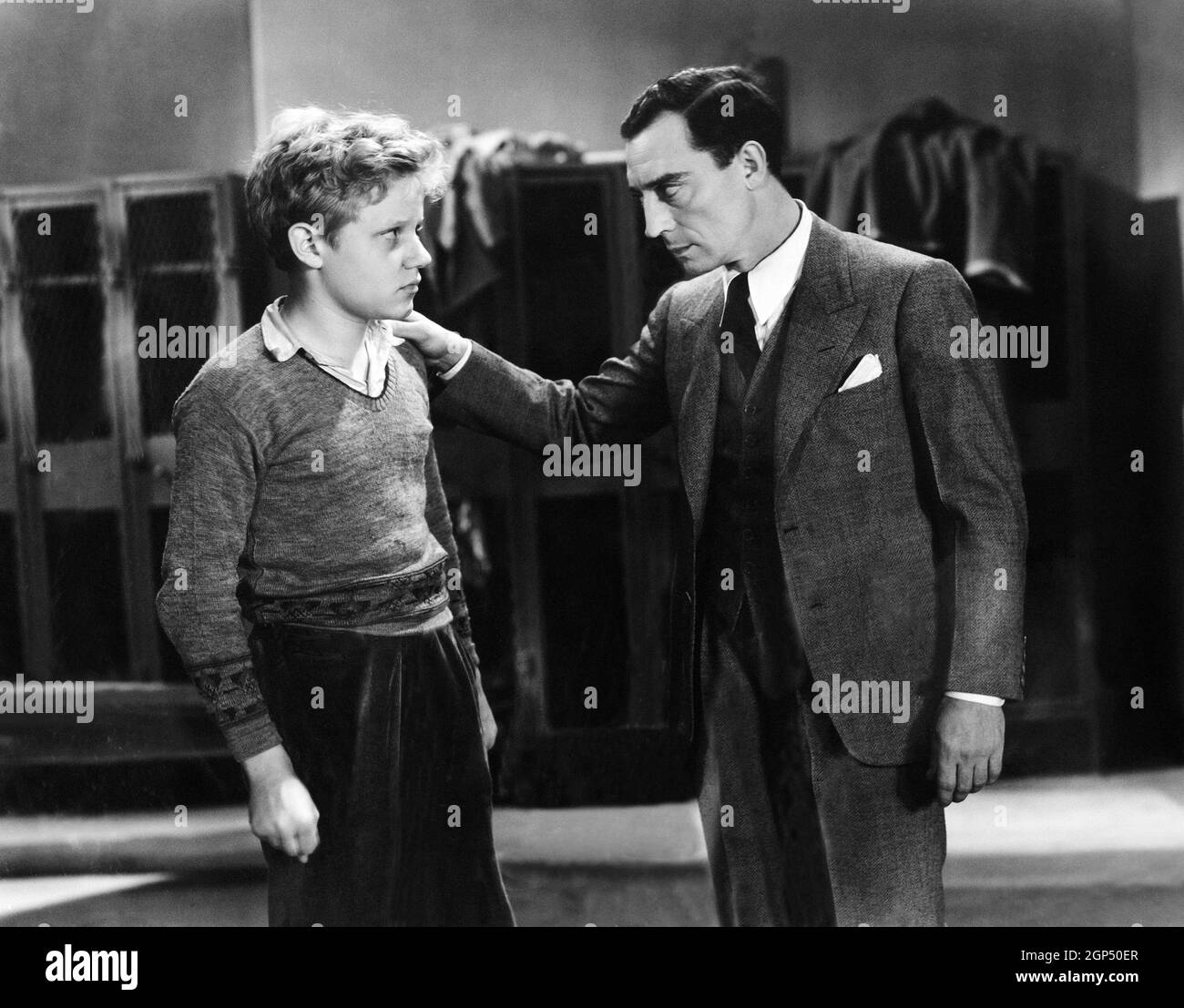 SIDEWALKS OF NEW YORK, from left, Norman Phillips, Jr., Buster Keaton ...
