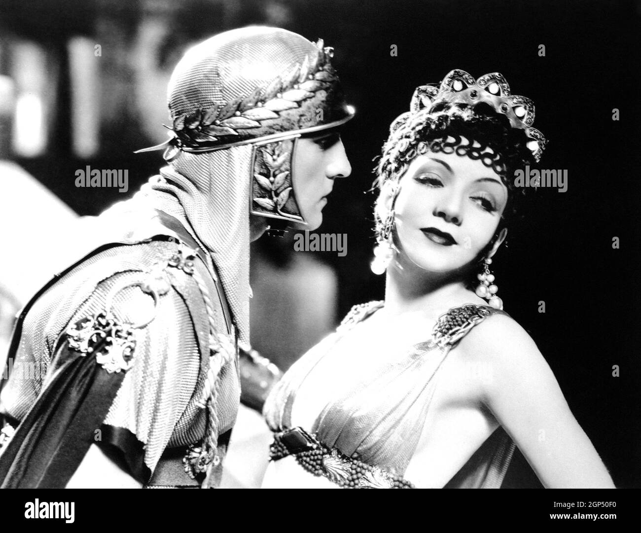 THE SIGN OF THE CROSS, from left, Fredric March, Claudette Colbert ...