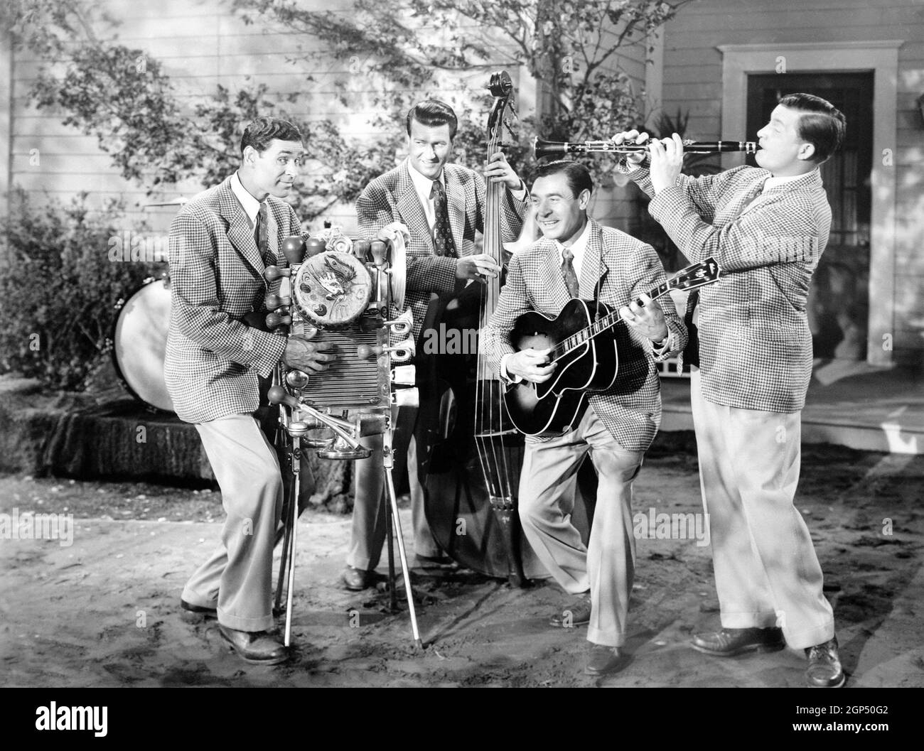 SINGIN' SPURS, The Hoosier Hotshots (from left, Hezzie Trietsch, Frank ...