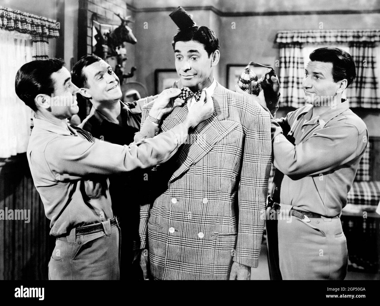 SINGIN' SPURS, The Hoosier Hotshots (from left, Hezzie Trietsch, Gabe ...