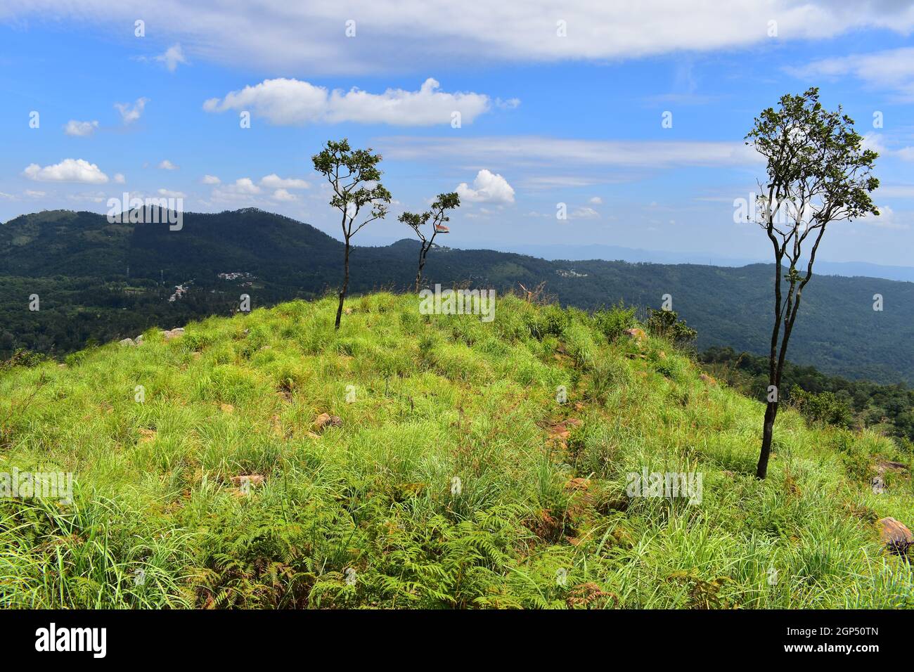 Sirumalai Peak, Vellimalai Sivan Temple Stock Photo - Alamy