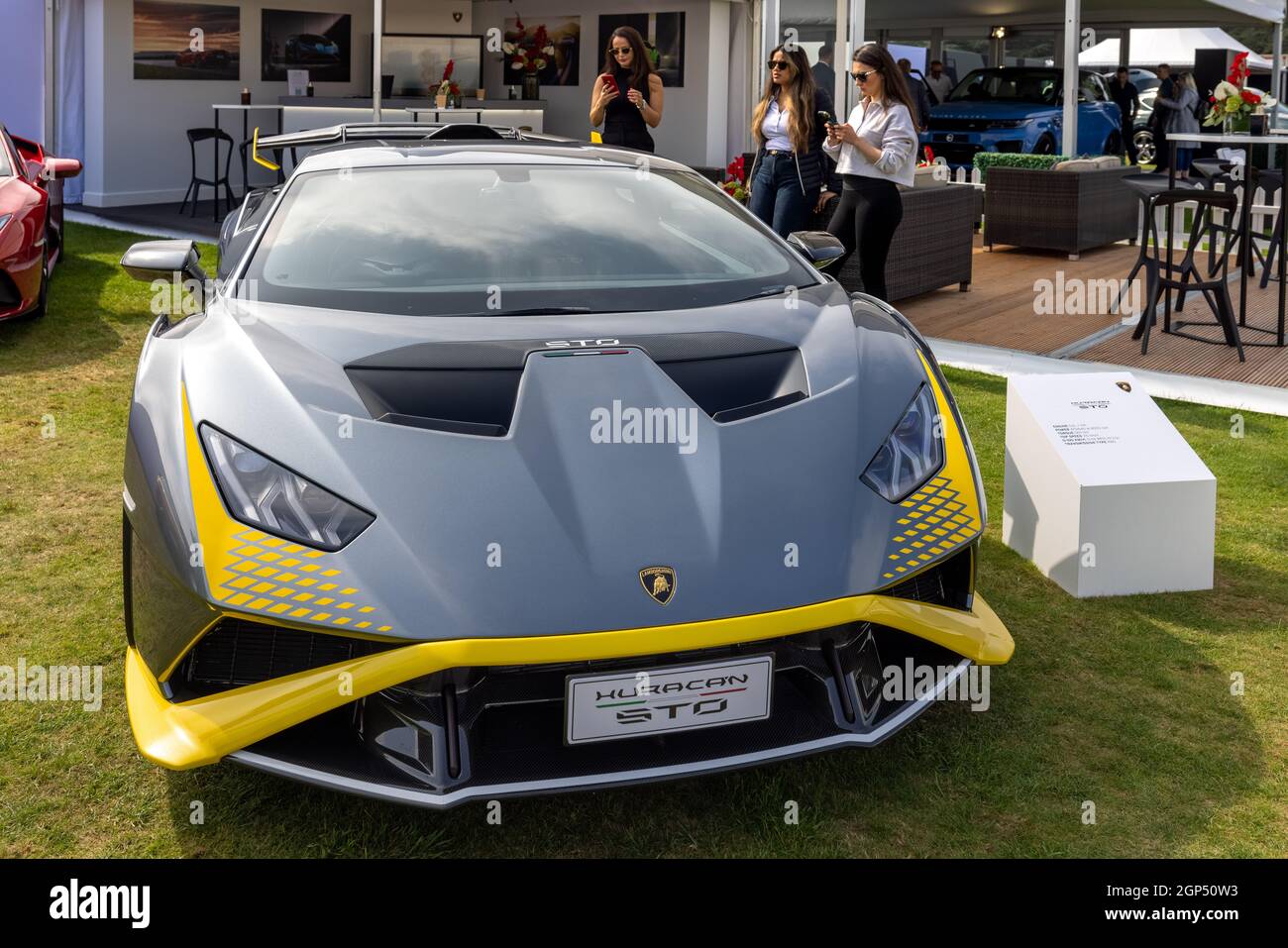2021 Huracán STO (Super Trofeo Omologato) on display at the Concours d ...