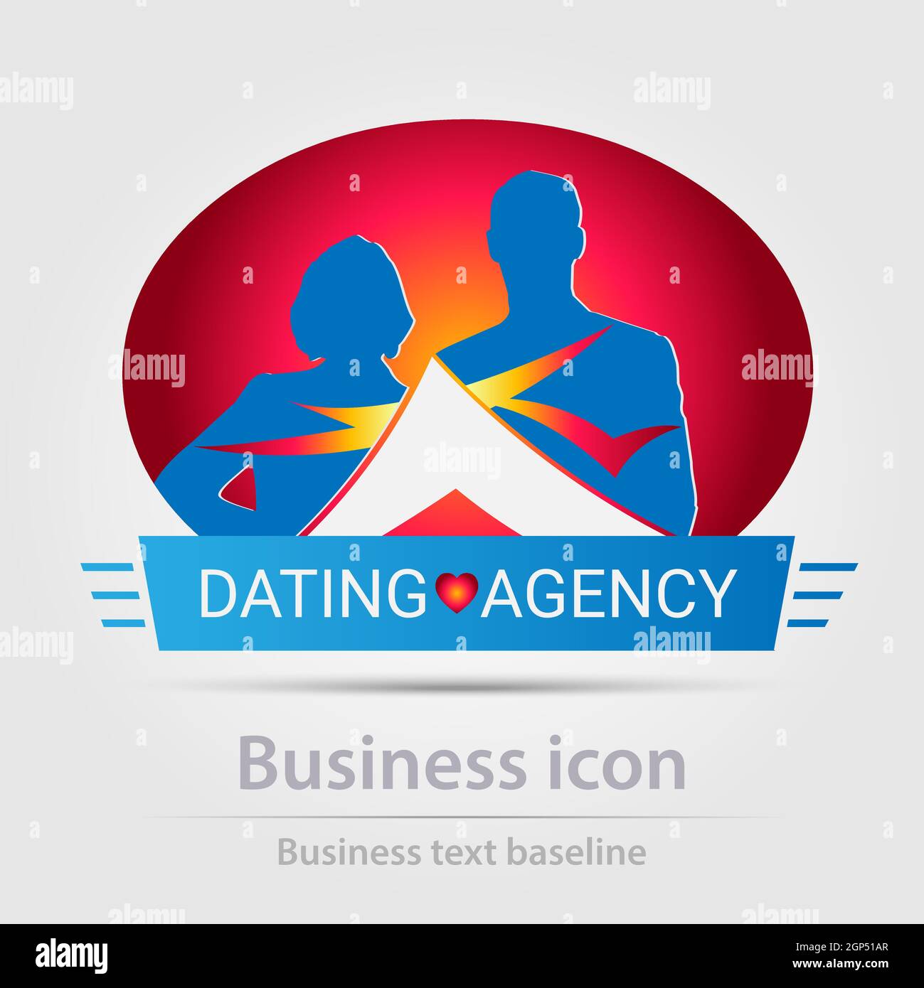 Designed modern logo Stock Vector Images - Alamy