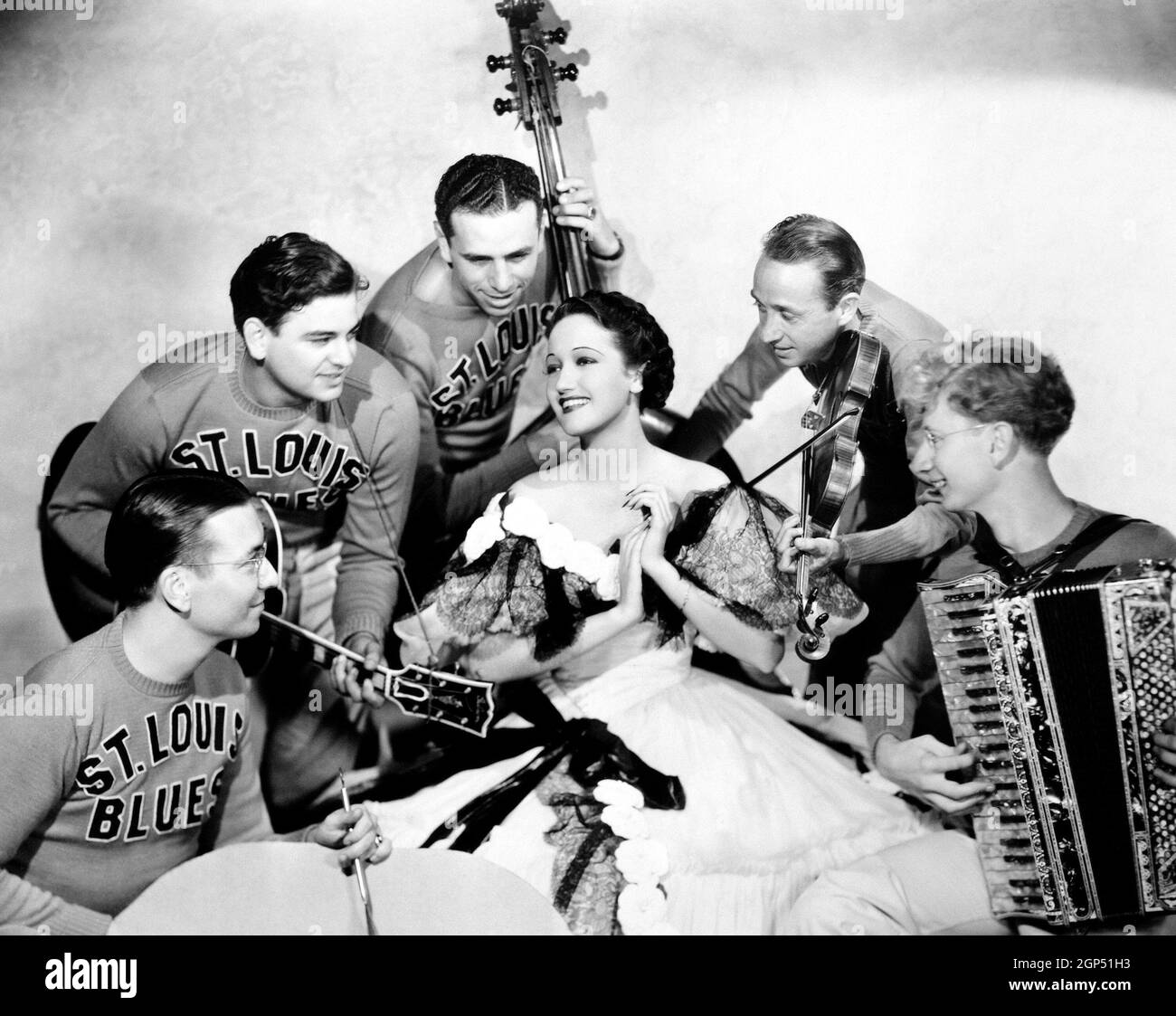 ST. LOUIS BLUES, Dorothy Lamour, with Matty Malneck's Orchestra (Matty ...