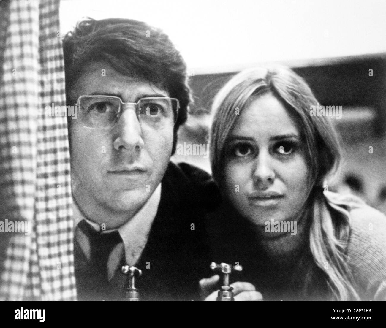 STRAW DOGS, from left, Dustin Hoffman, Susan George, 1971 Stock Photo ...