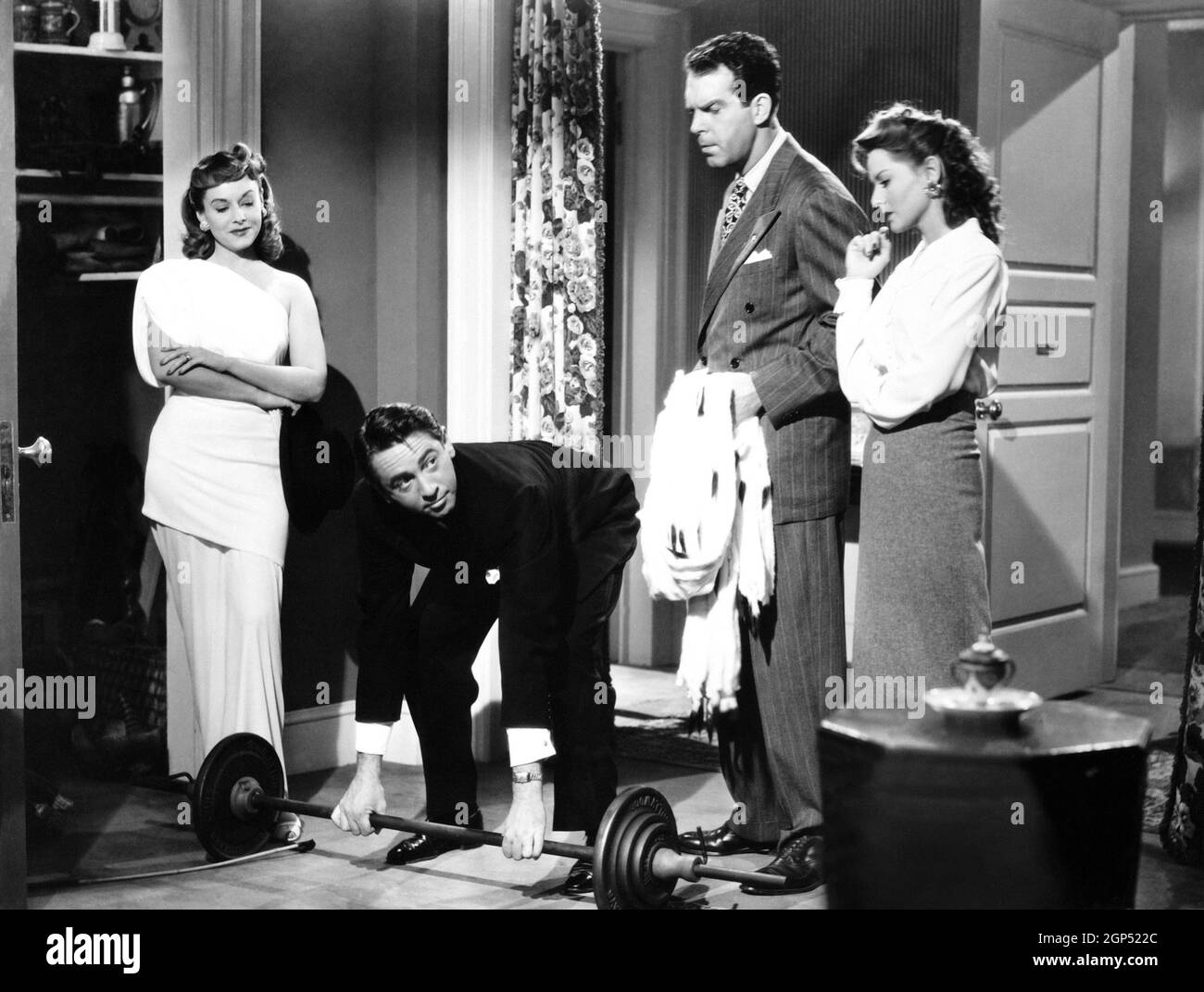 SUDDENLY IT'S SPRING, from left, Paulette Goddard, Macdonald Carey ...
