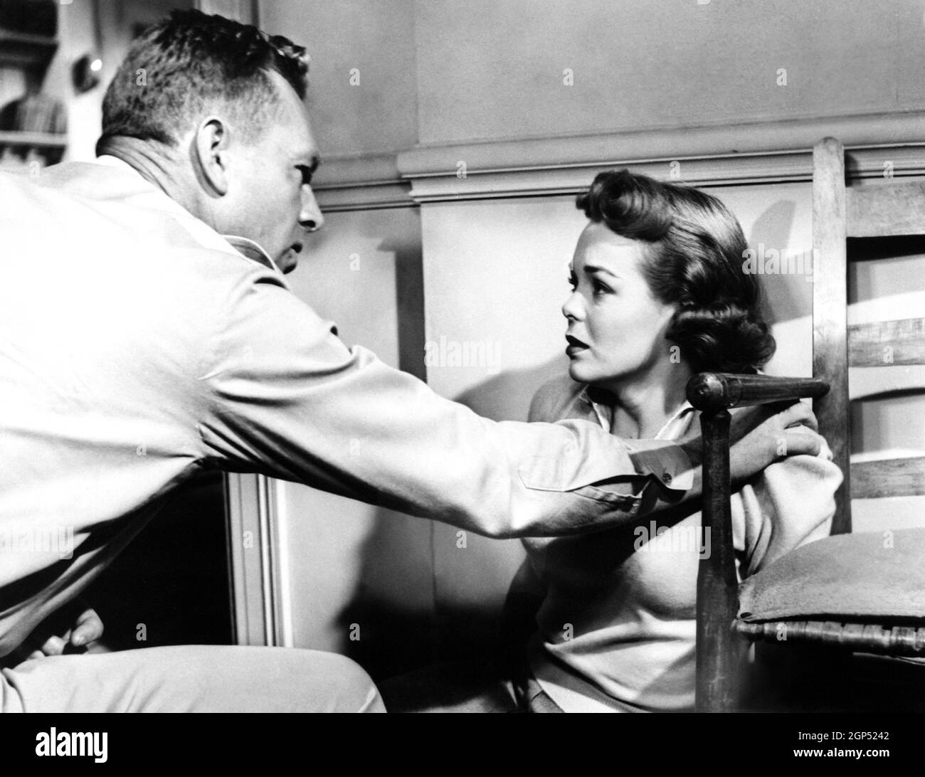 SUDDENLY, from left, Sterling Hayden, Nancy Gates, 1954 Stock Photo - Alamy