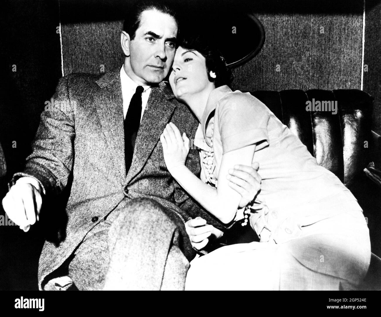 THE SUN ALSO RISES, from left, Tyrone Power, Ava Gardner, 1957, TM & Copyright ©20th Century Fox ...
