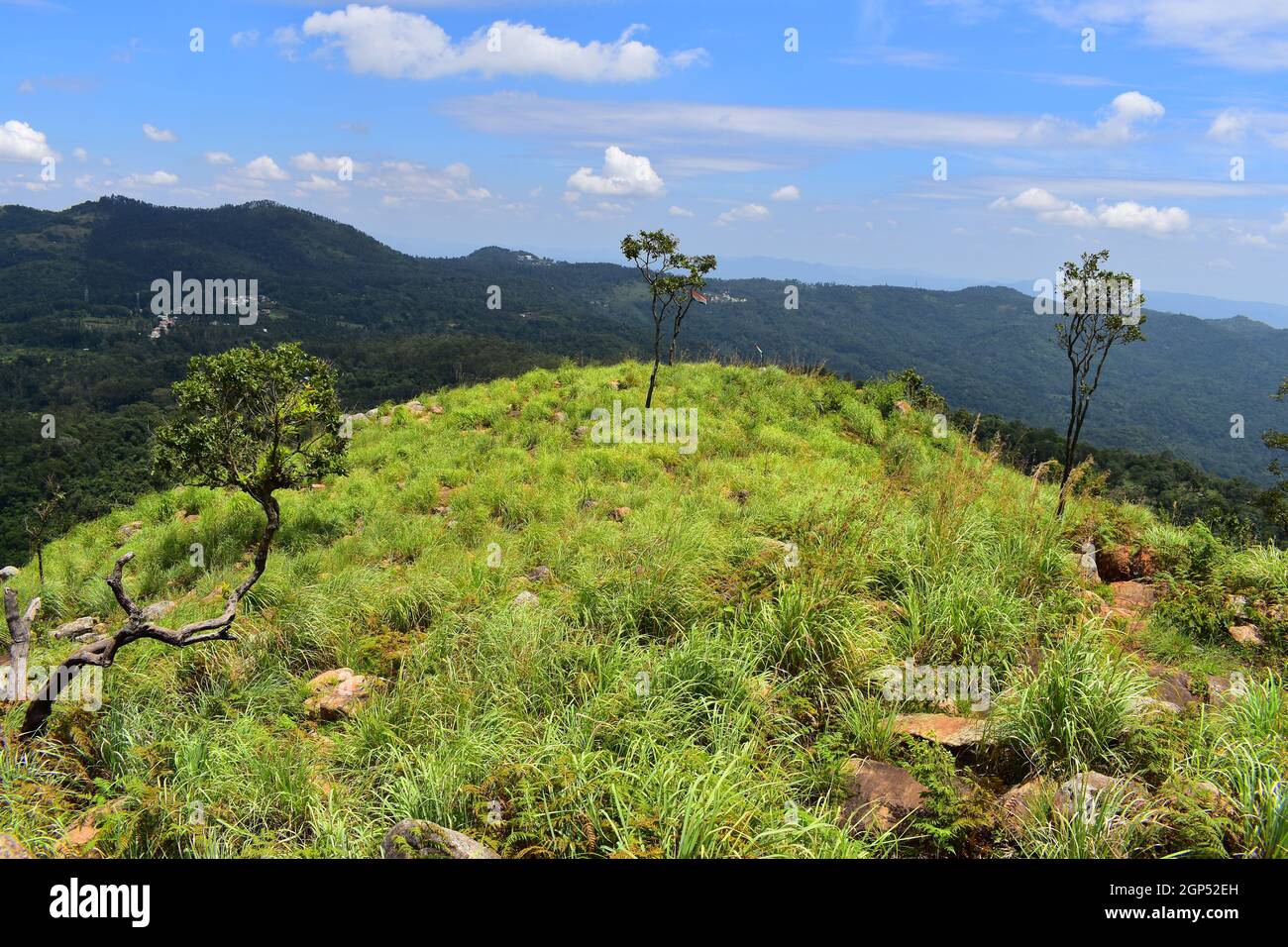 Sirumalai Peak, Vellimalai Sivan Temple Stock Photo - Alamy