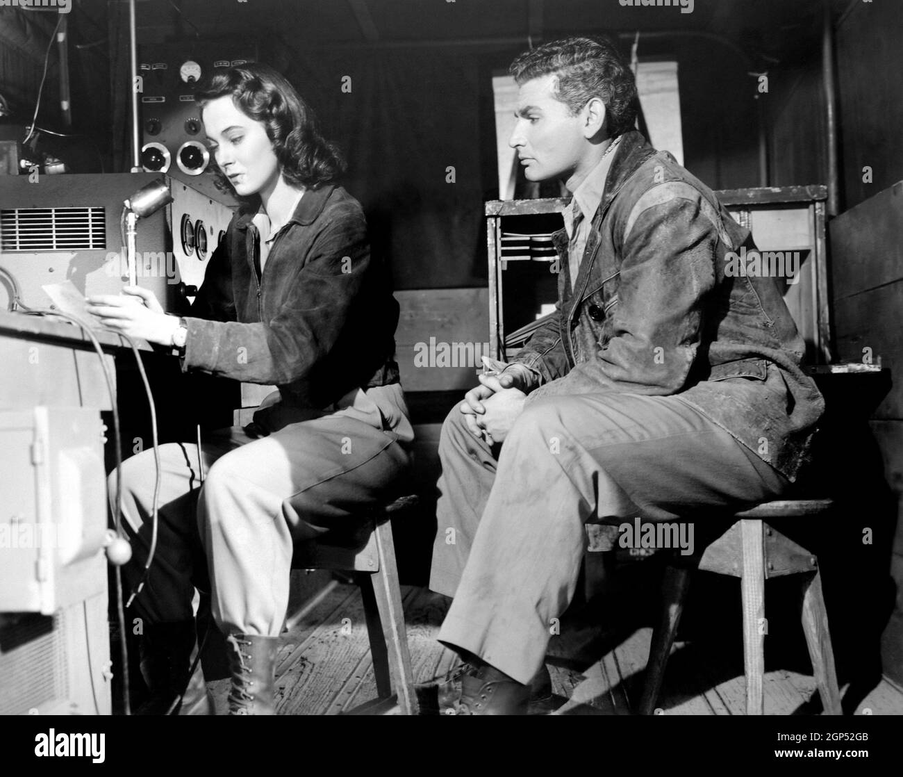 SWORD IN THE DESERT, from left, Marta Toren, Jeff Chandler, 1949 Stock ...