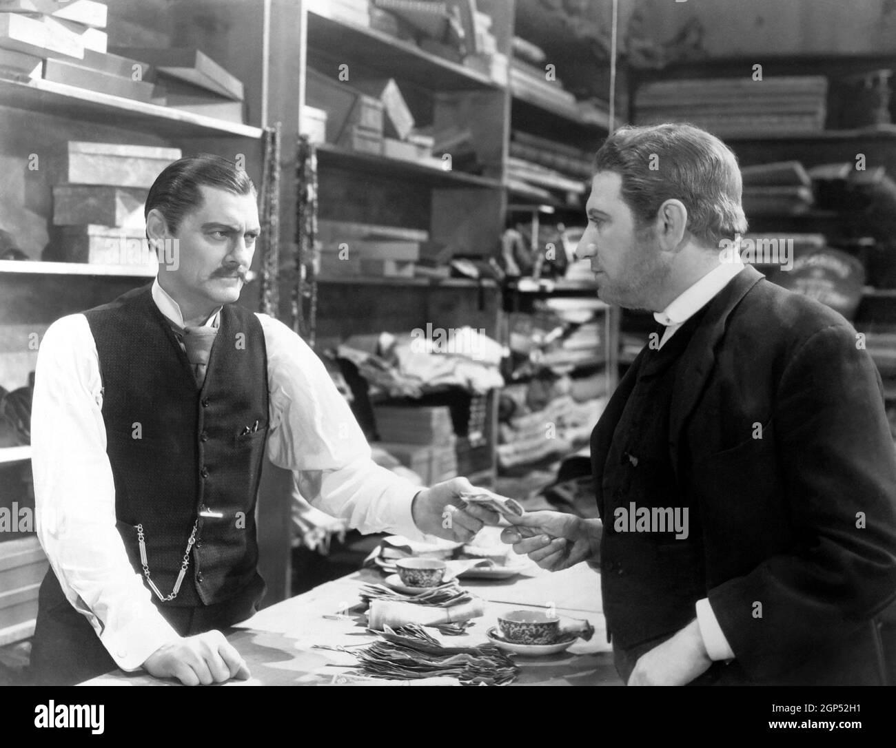 SWEEPINGS, from left, Lionel Barrymore, Gregory Ratoff, 1933 Stock ...