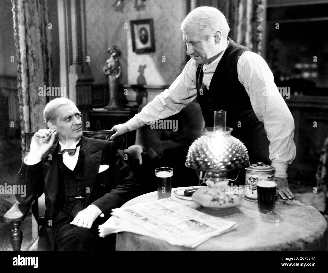 SWEEPINGS, from left, Lionel Barrymore, Gregory Ratoff, 1933 Stock ...