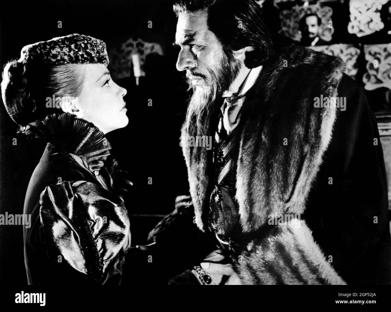 SVENGALI, from left, Hildegard Knef, Donald Wolfit, 1954 Stock Photo ...