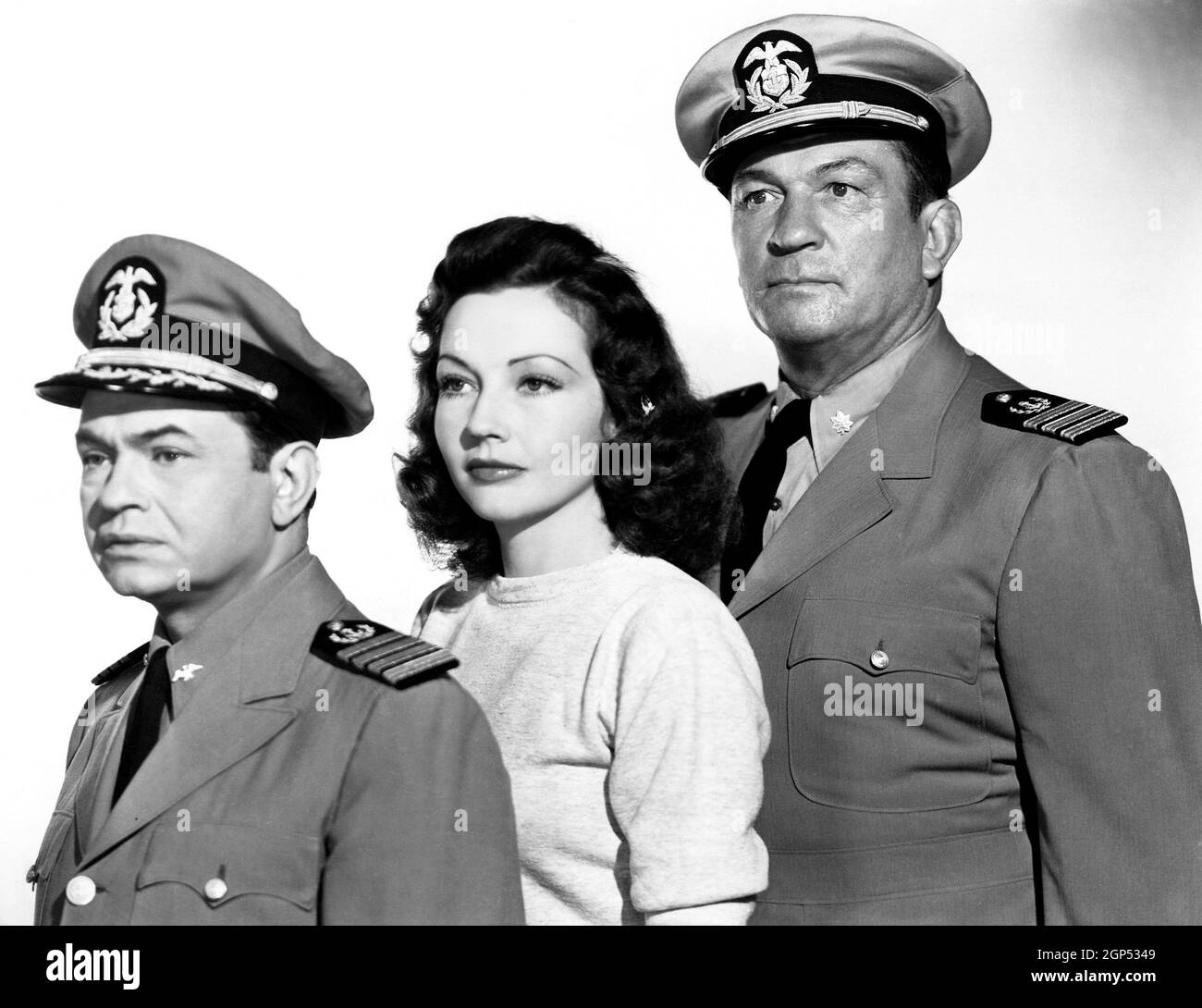 TAMPICO, from left, Edward G. Robinson, Lynn Bari, Victor McLaglen ...