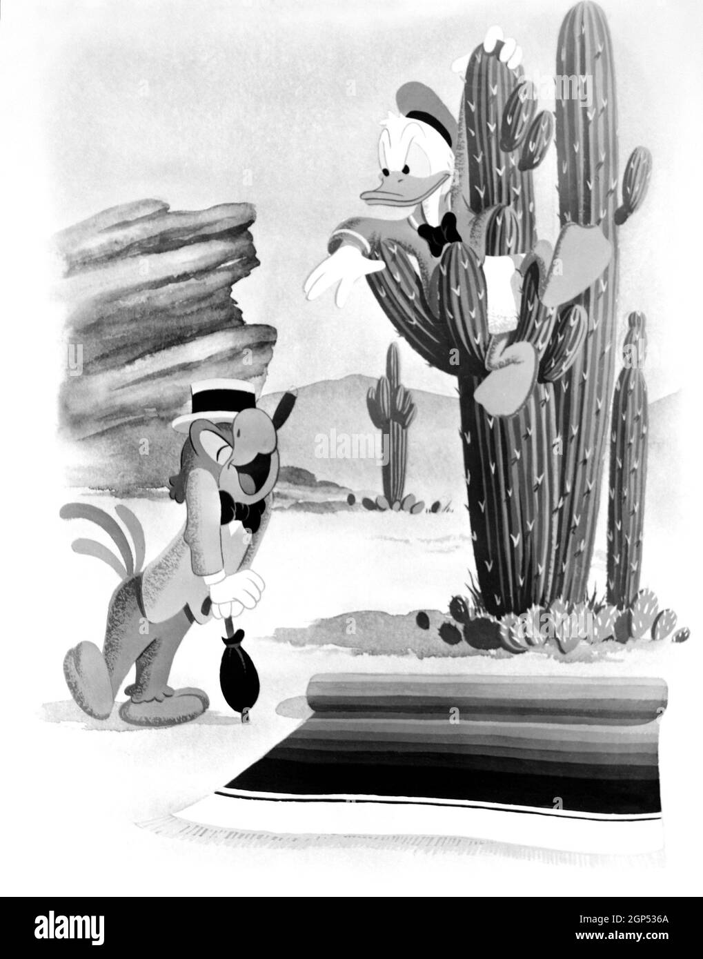 THE THREE CABALLEROS, from left, Jose Carioca, Donald Duck, 1944. ©Walt ...