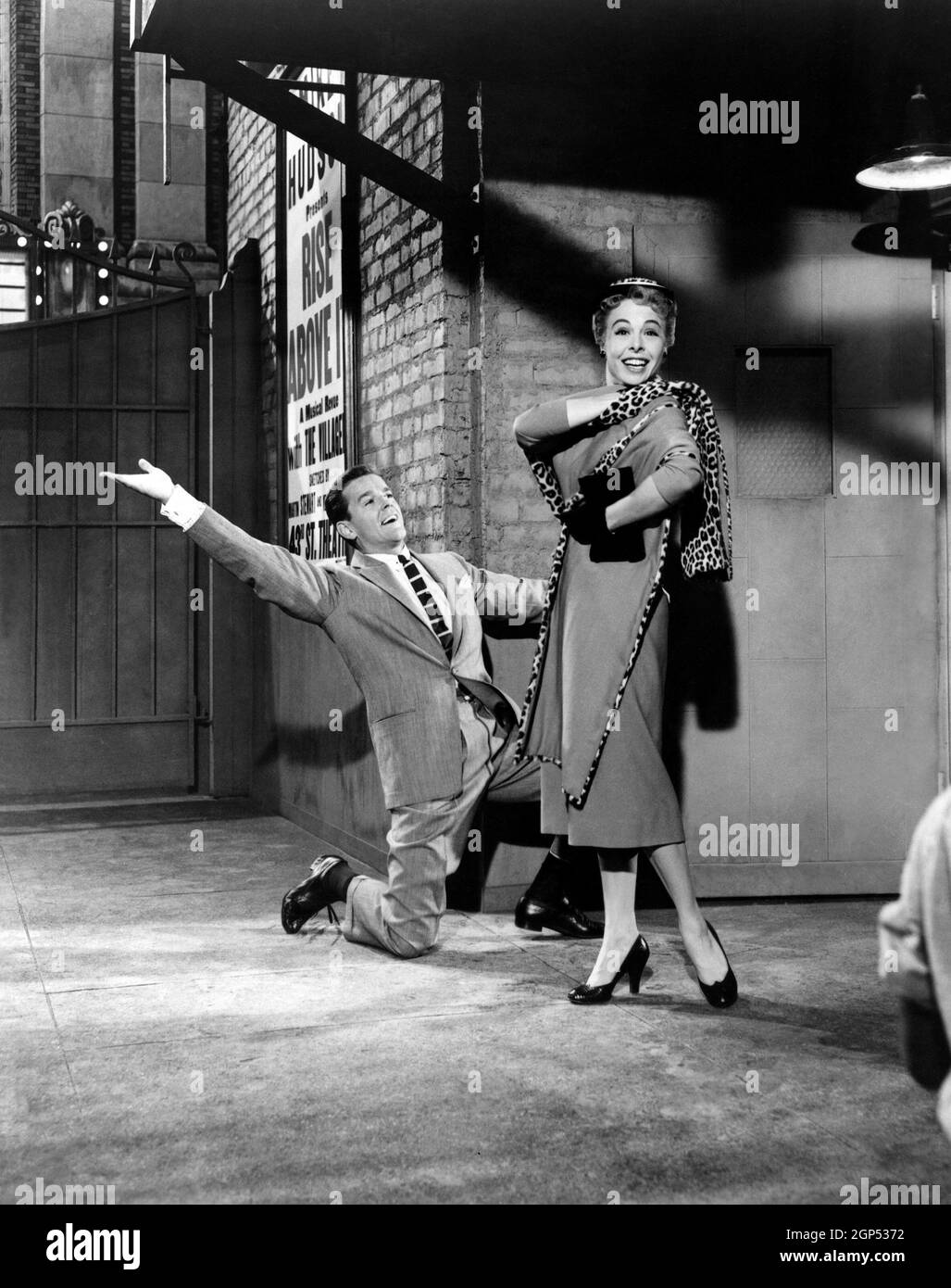 THREE FOR THE SHOW, from left, Gower Champion, Marge Champion, 1955 ...