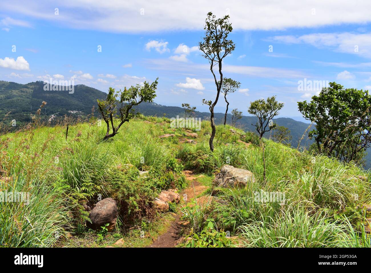 Sirumalai Peak, Vellimalai Sivan Temple Stock Photo - Alamy