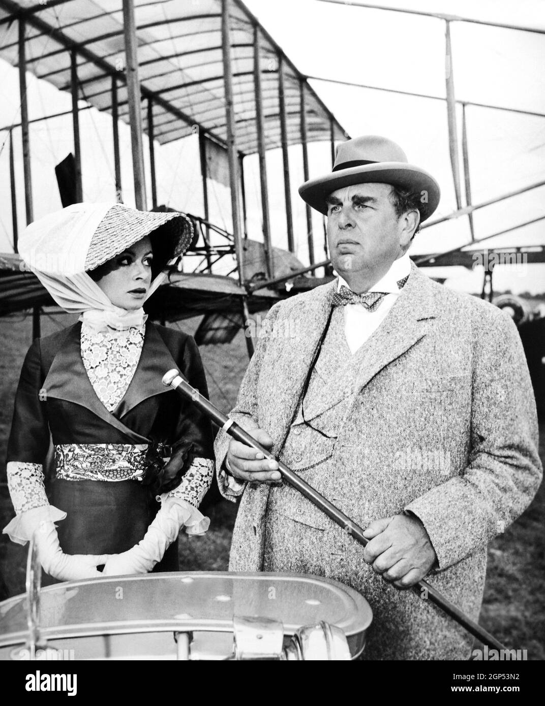 THOSE MAGNIFICENT MEN IN THEIR FLYING MACHINES, from left, Sarah Miles ...