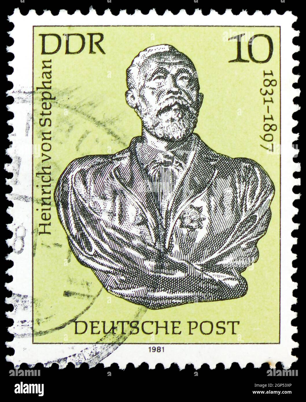 MOSCOW, RUSSIA - AUGUST 5, 2021: Postage stamp printed in Germany shows ...