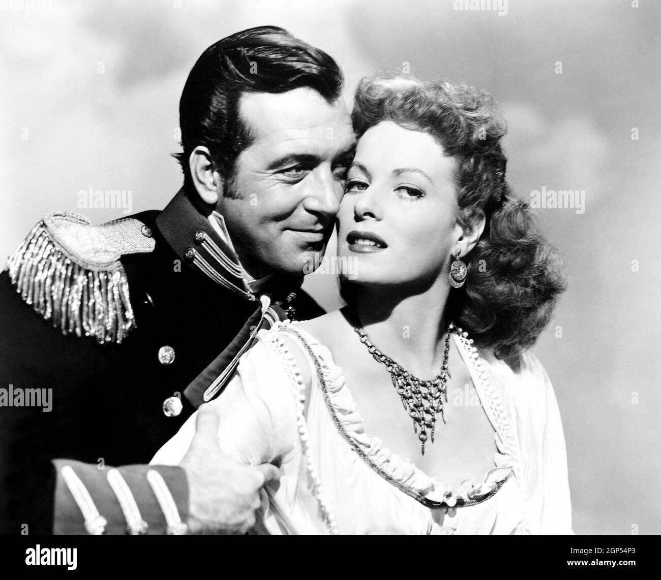 TRIPOLI, from left, John Payne, Maureen O'Hara, 1950 Stock Photo - Alamy