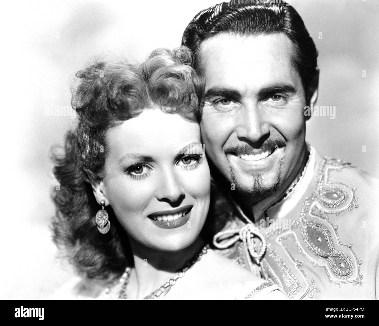 TRIPOLI, from left, Maureen O'Hara, Phillip Reed, 1950 Stock Photo - Alamy