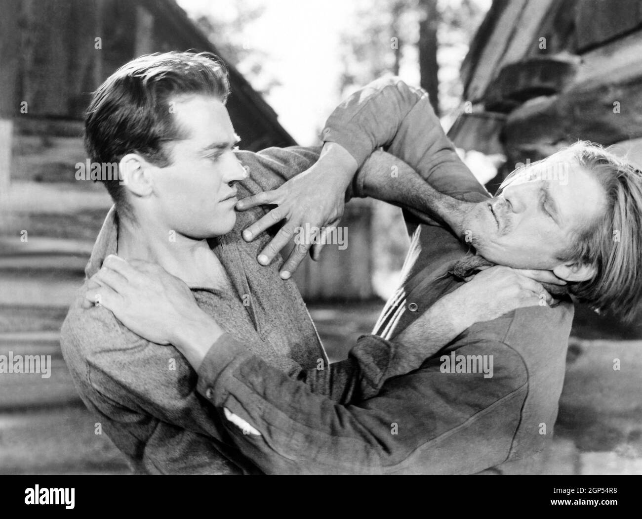 THE TRAIL OF THE LONESOME PINE, from left, Henry Fonda, Bob Kortman ...
