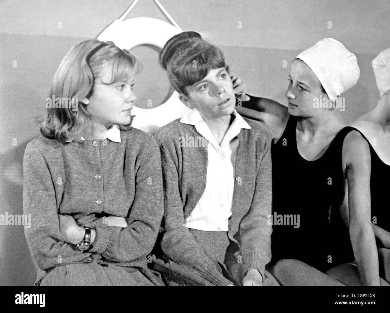 THE TROUBLE WITH ANGELS, from left, Hayley Mills, June Harding, Wendy ...