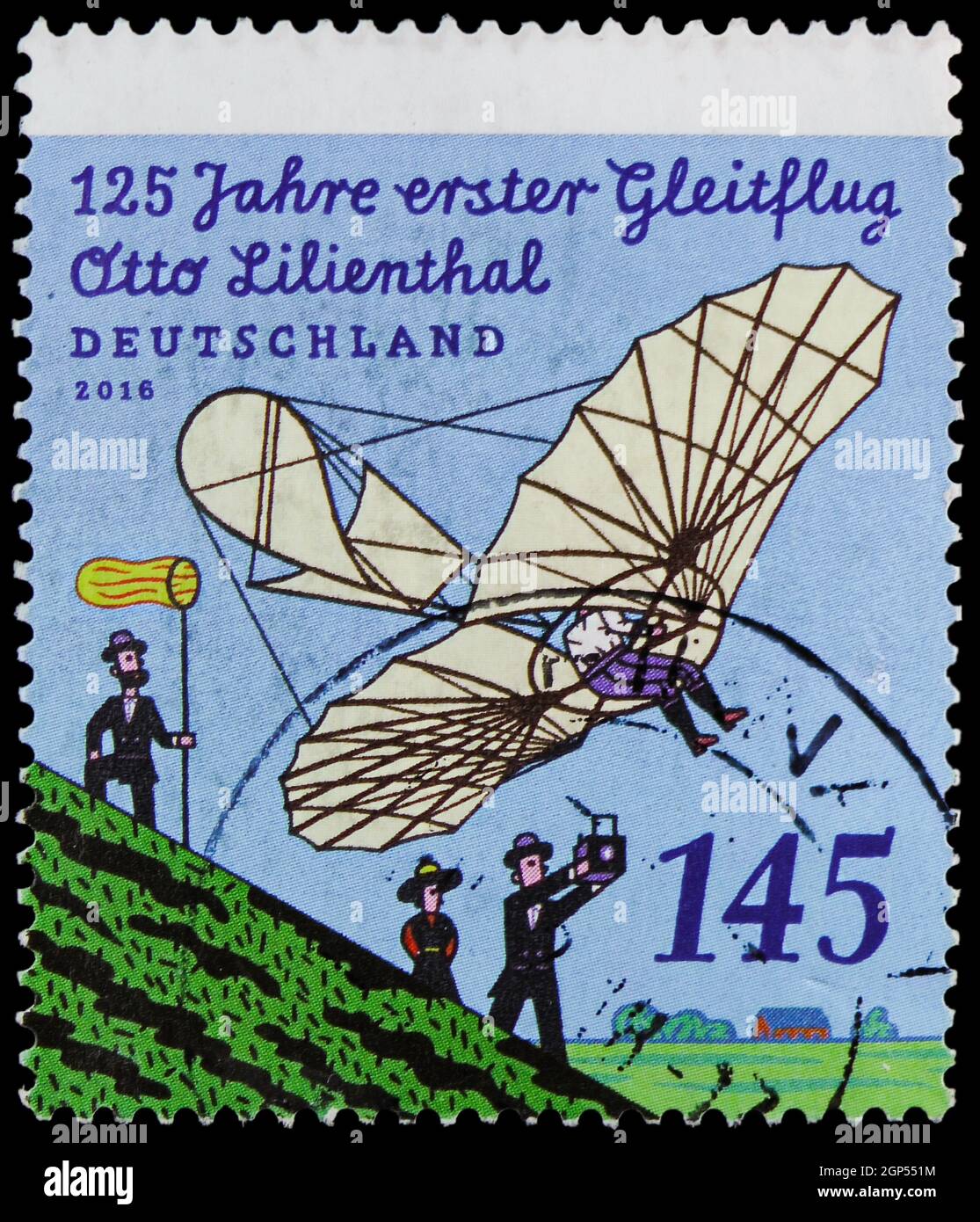 MOSCOW, RUSSIA - AUGUST 5, 2021: Postage stamp printed in Germany shows ...