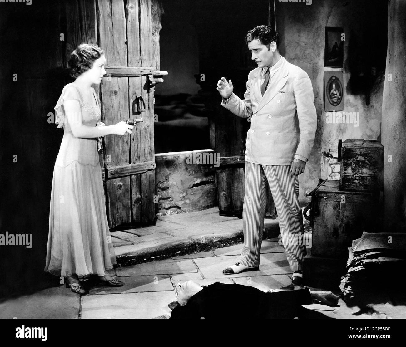 THE UNHOLY GARDEN, from left, Fay Wray, Ronald Colman, 1931 Stock Photo ...