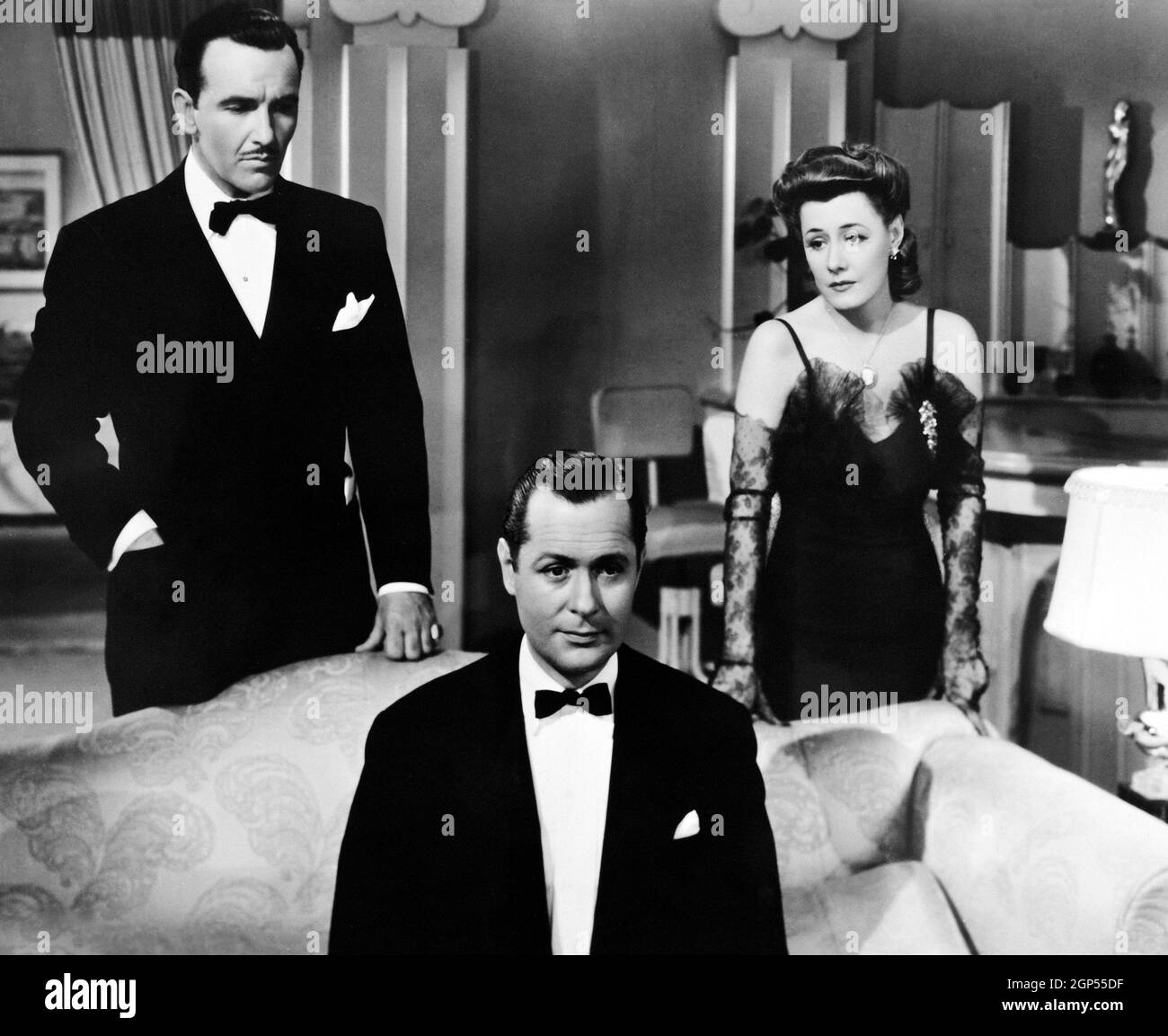 UNFINISHED BUSINESS, from left, Preston Foster, Robert Montgomery ...