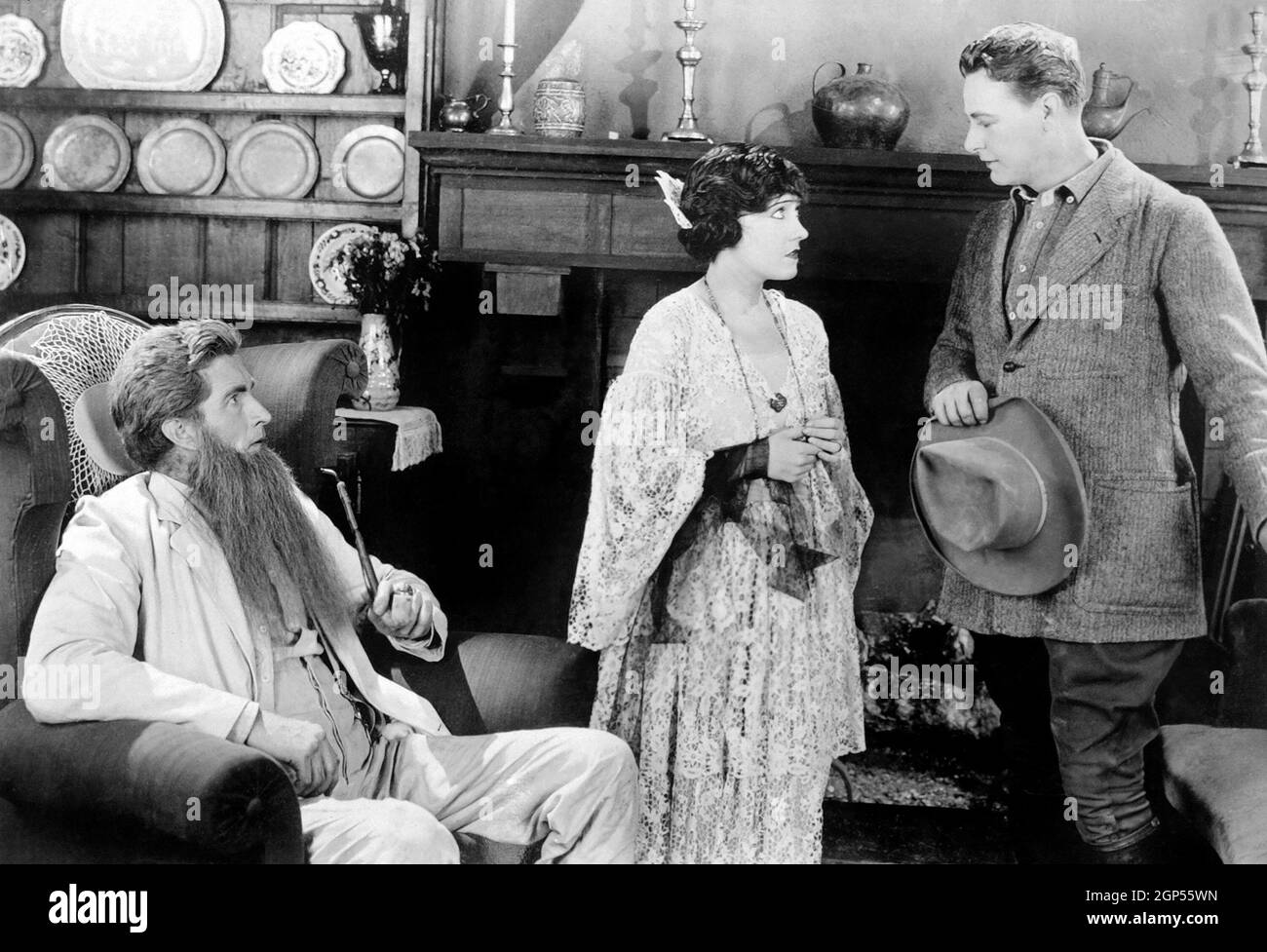UNDER THE LASH, from left, Russell Simpson, Gloria Swanson, Mahlon ...