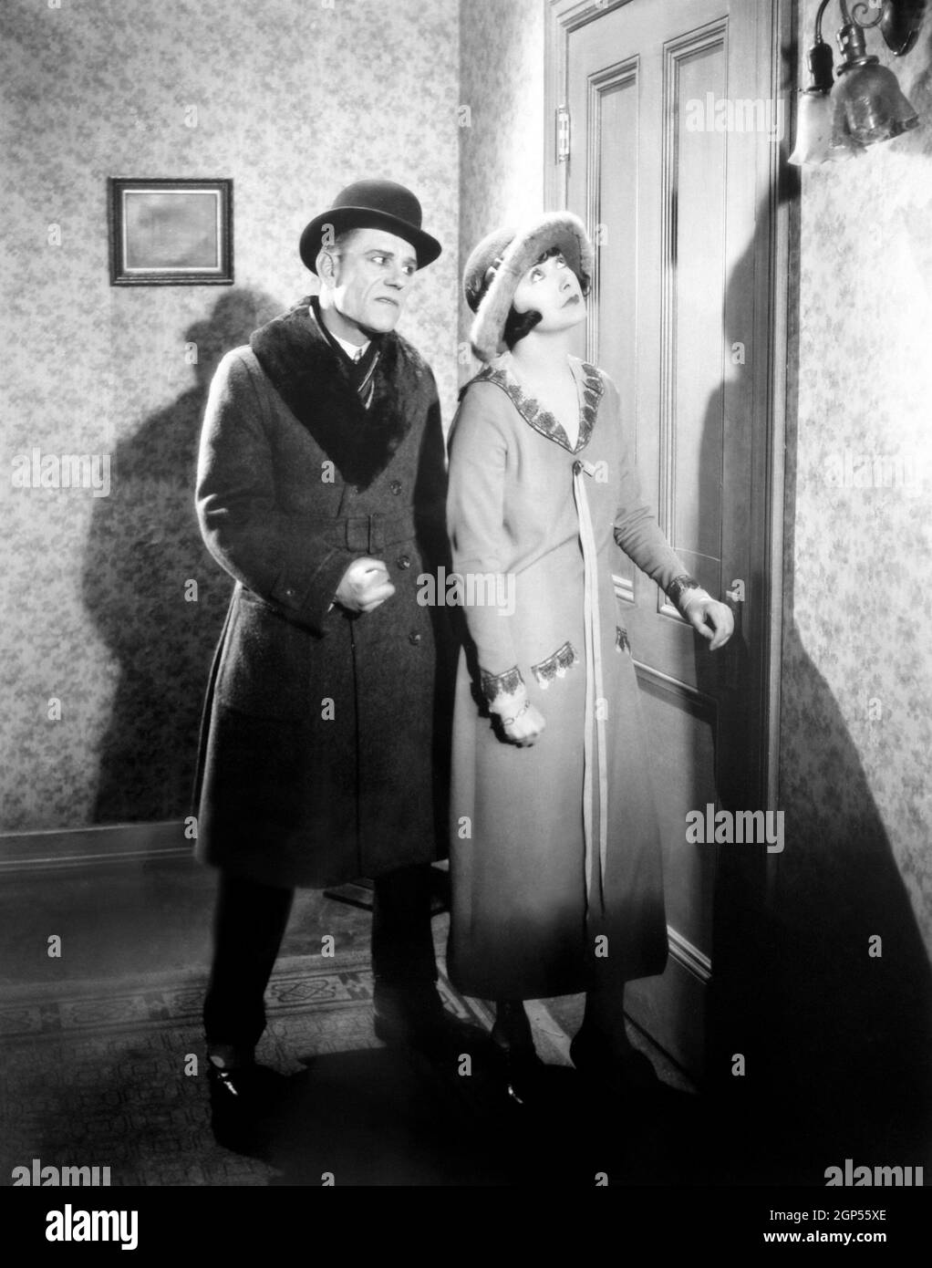 THE UNHOLY THREE, from left, Lon Chaney, Sr., Mae Busch, 1925 Stock ...