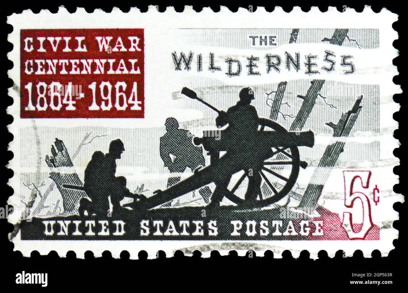 MOSCOW, RUSSIA - AUGUST 5, 2021: Postage stamp printed in USA shows ...