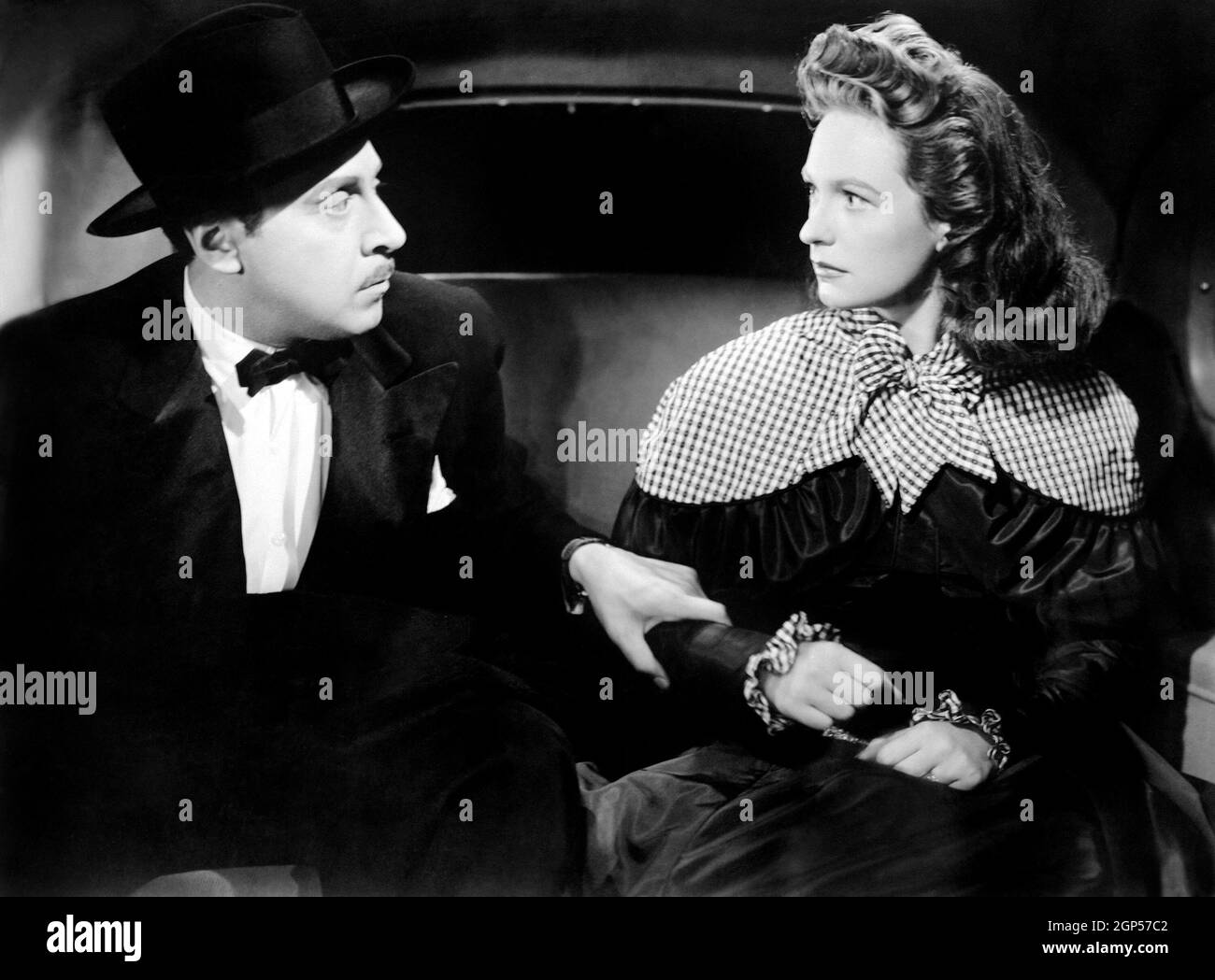 WATCH ON THE RHINE, from left, George Coulouris, Geraldine Fitzgerald ...