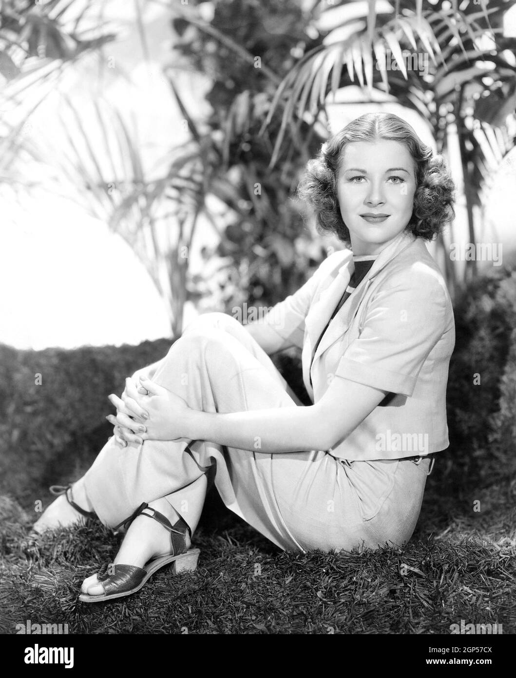 WAIKIKI WEDDING, Shirley Ross, in a silk linen pantsuit by Edith Head ...