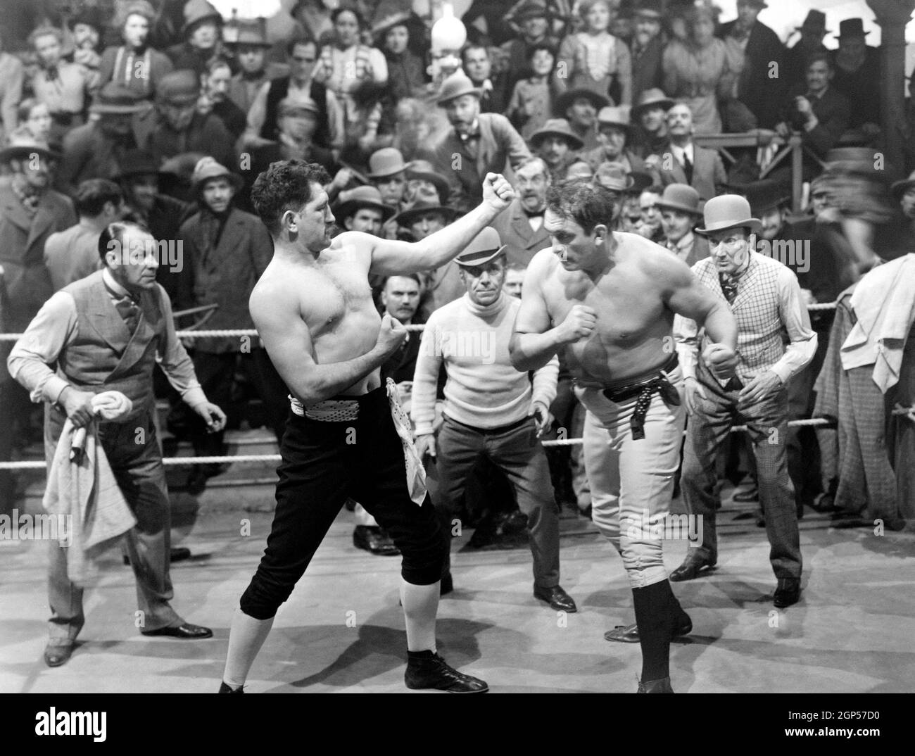 WE'RE GOING TO BE RICH, boxers, from left, Don McCorkindale, Victor ...