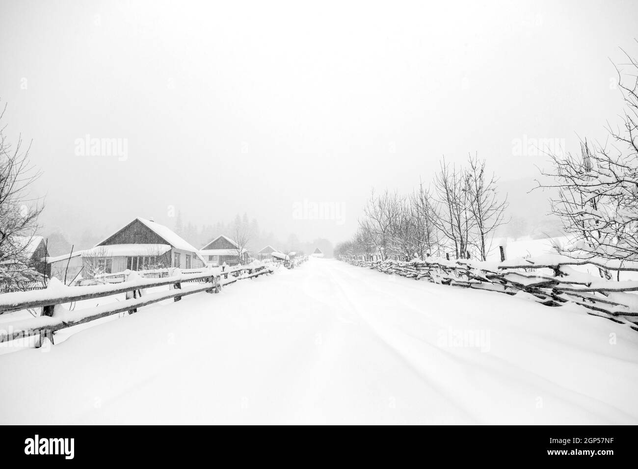 There is a lot of snow in mountains. Snow-covered mountain camping from ...